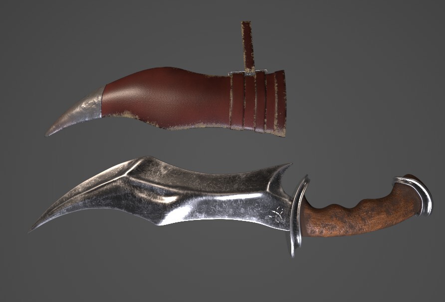 ArtStation - Fantasy Dagger