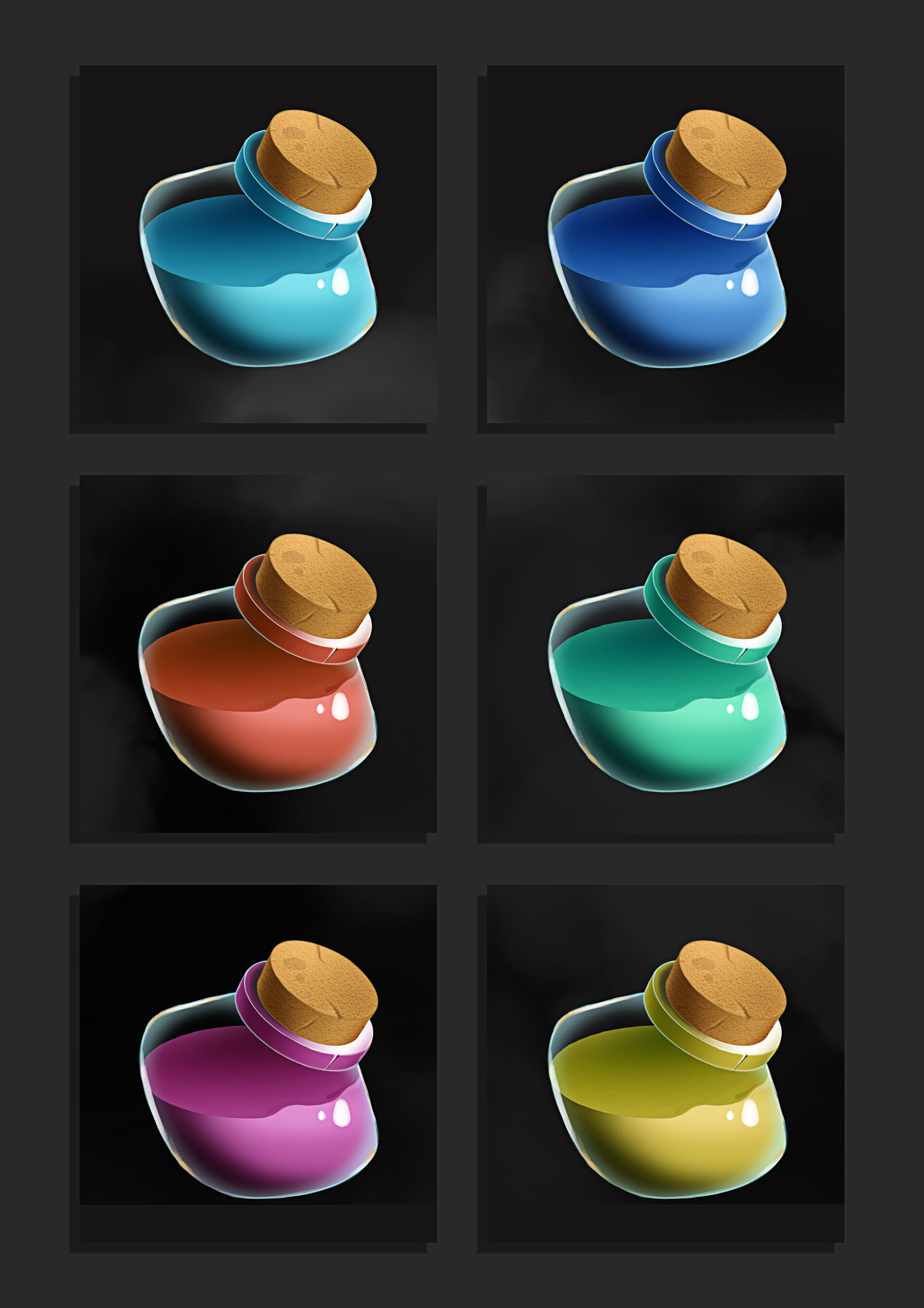 ArtStation - POTIONS