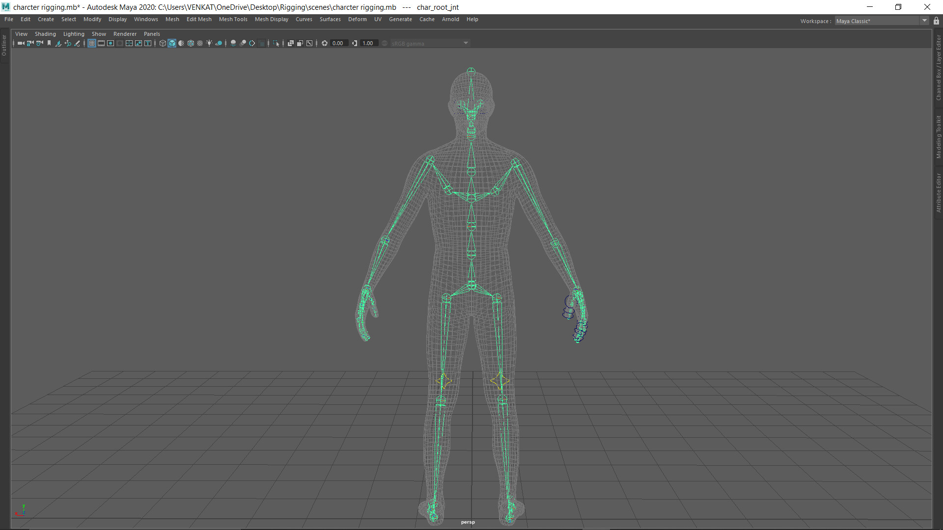 ArtStation - BIPED RIGGING