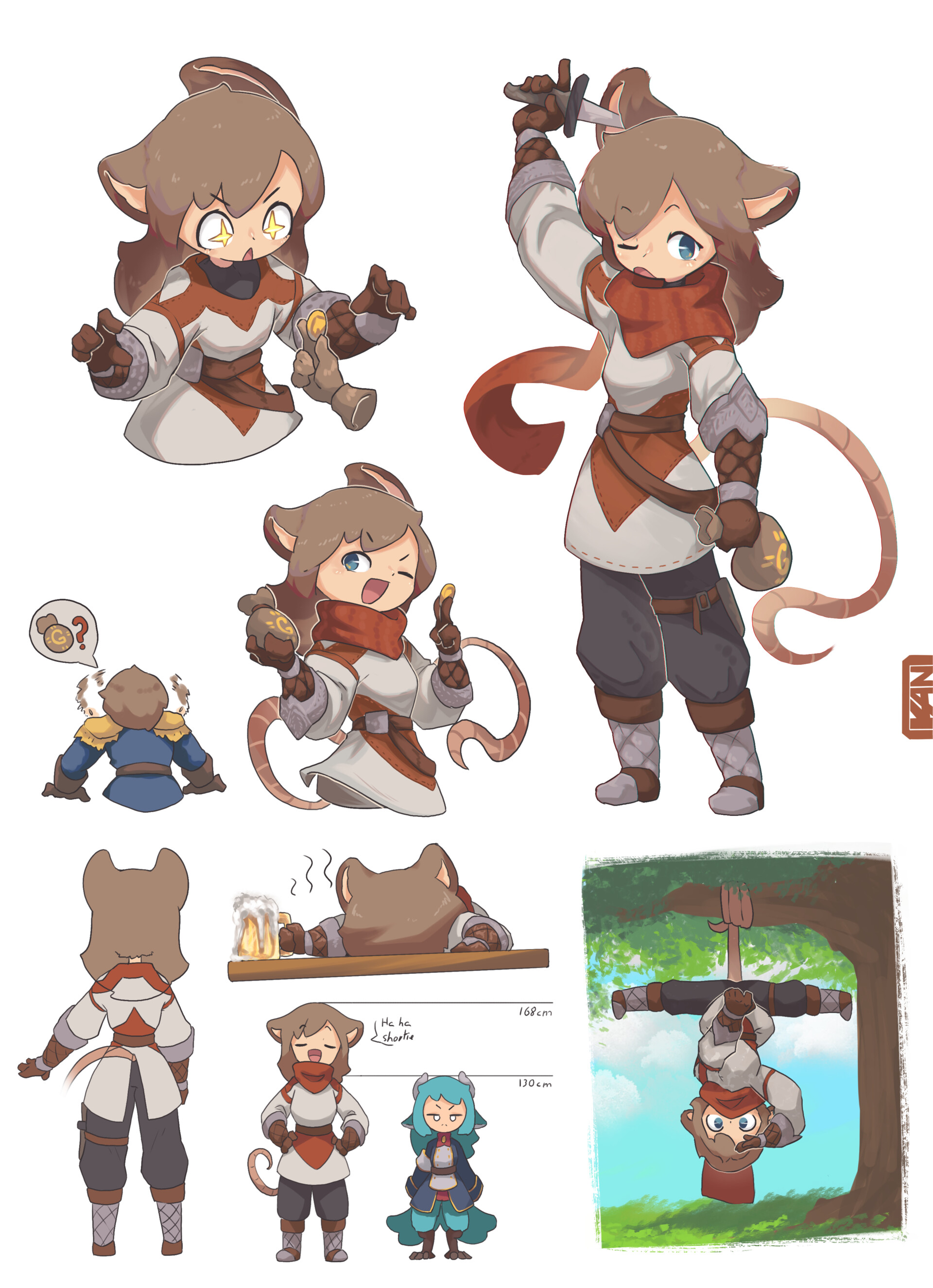 ArtStation - Rat (character design)