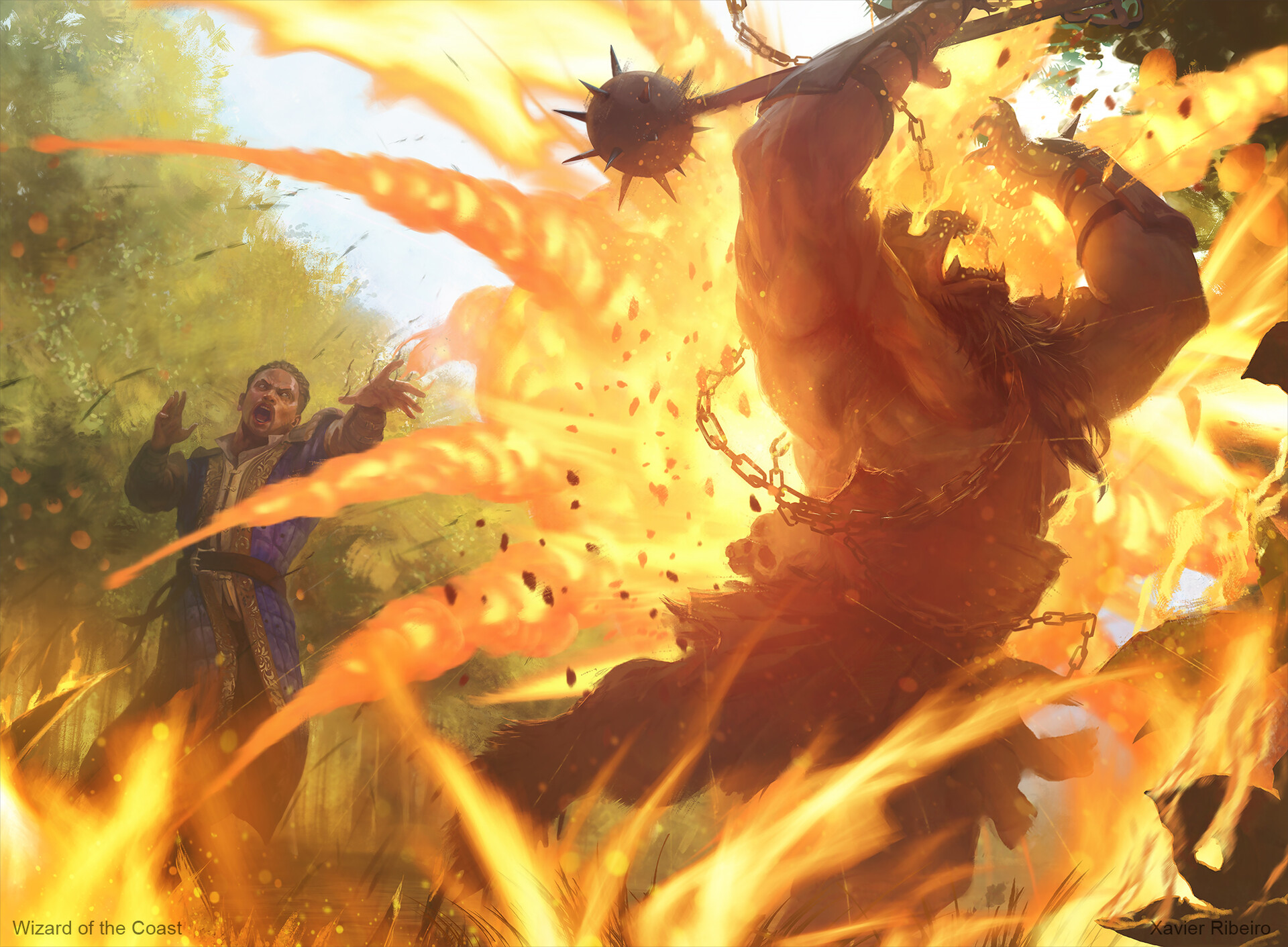 ArtStation - Fireball - MTG