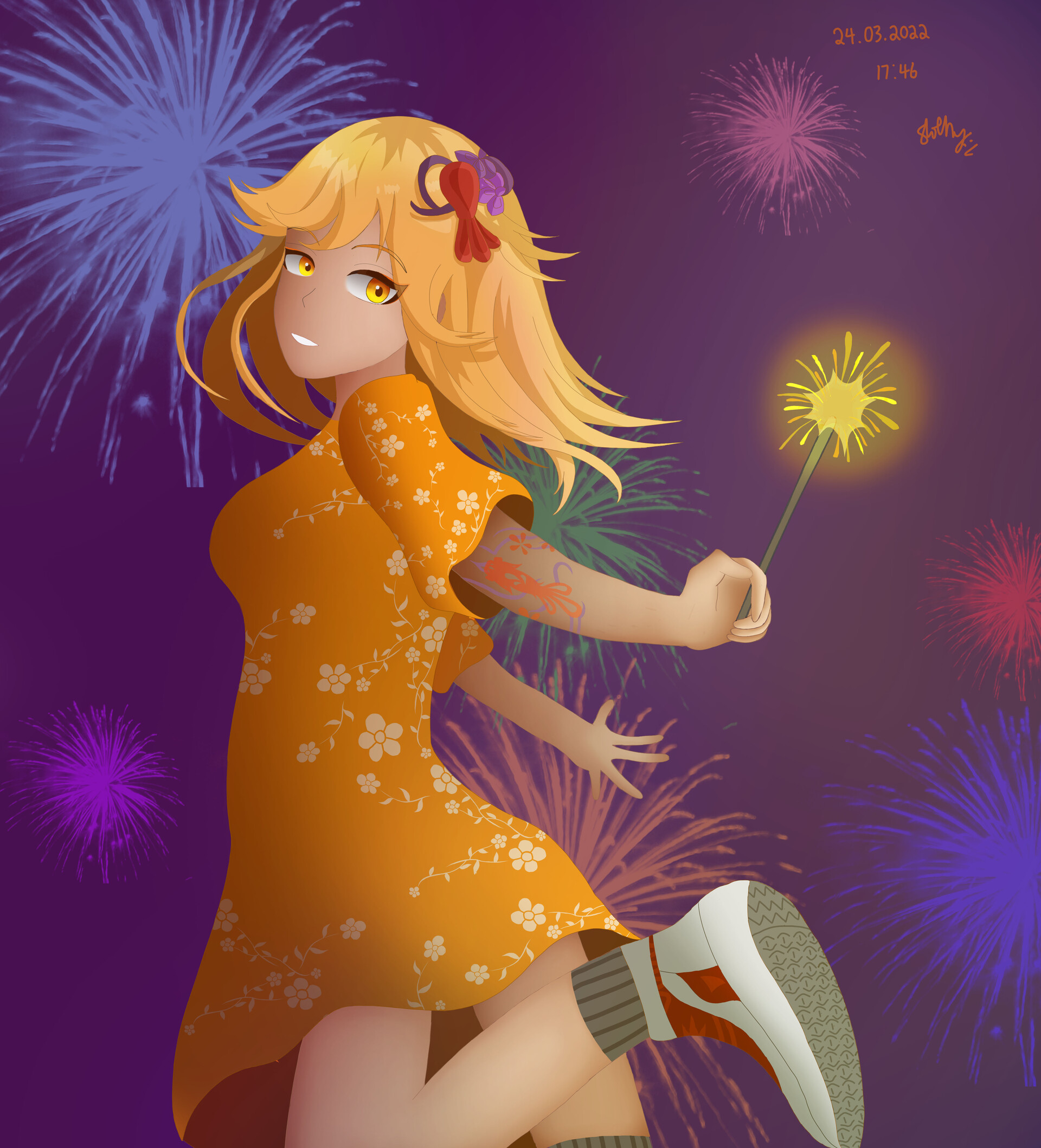 ArtStation - Modern Yoimiya?