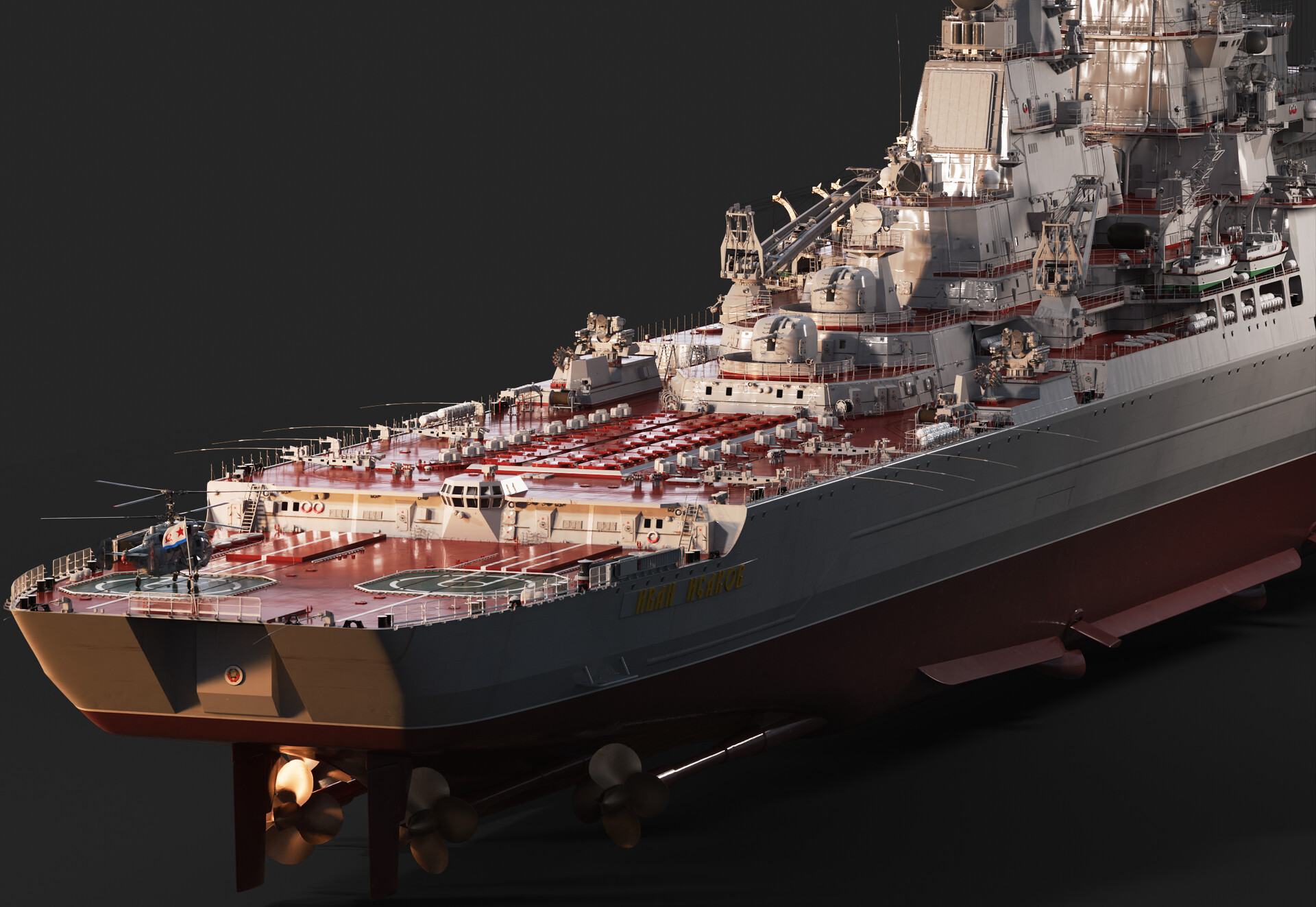 Jamison Cunningham - Marshal Zhukov Class Modern Battleship - Studio ...
