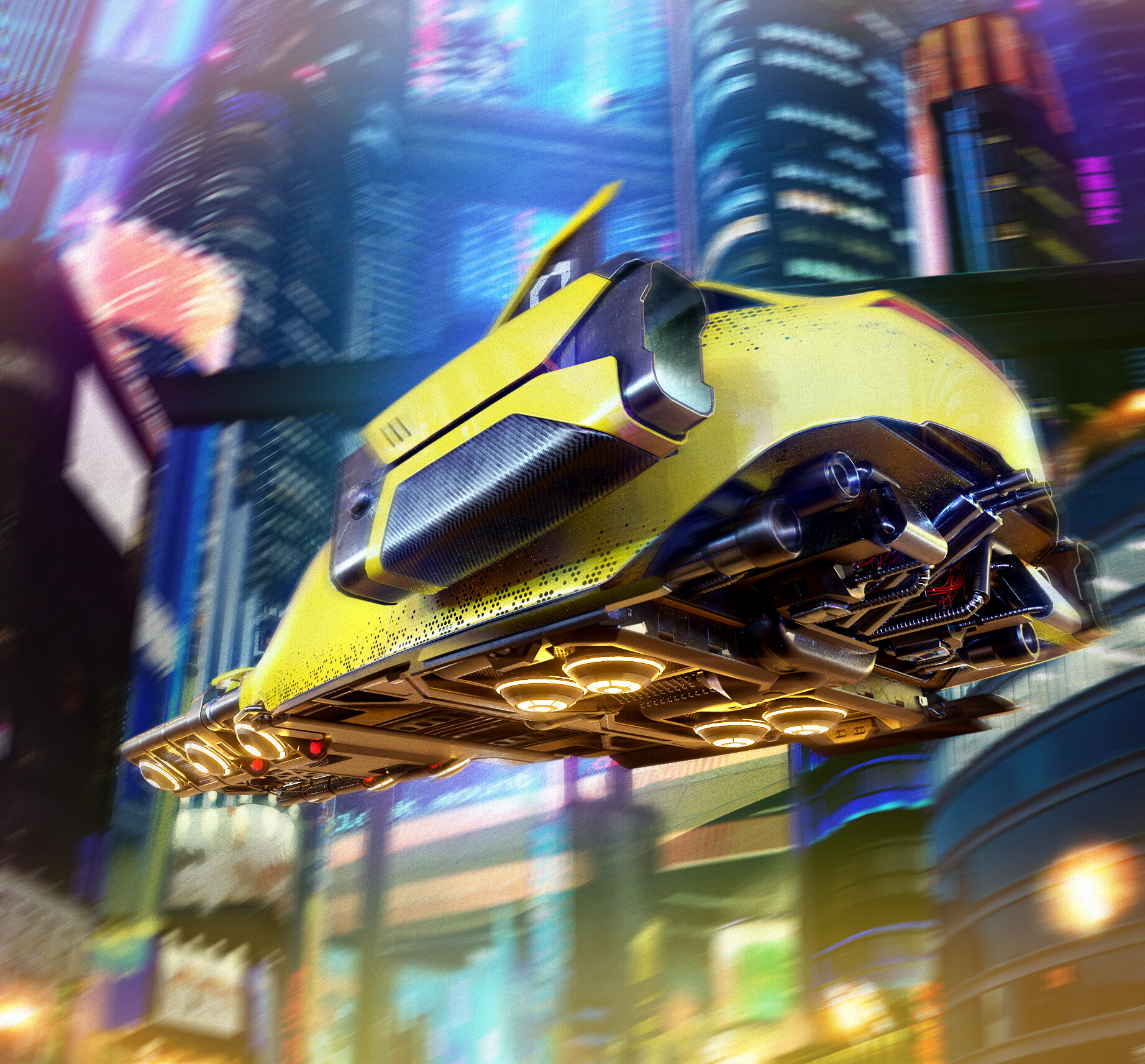 ArtStation - Cyber Vehicle