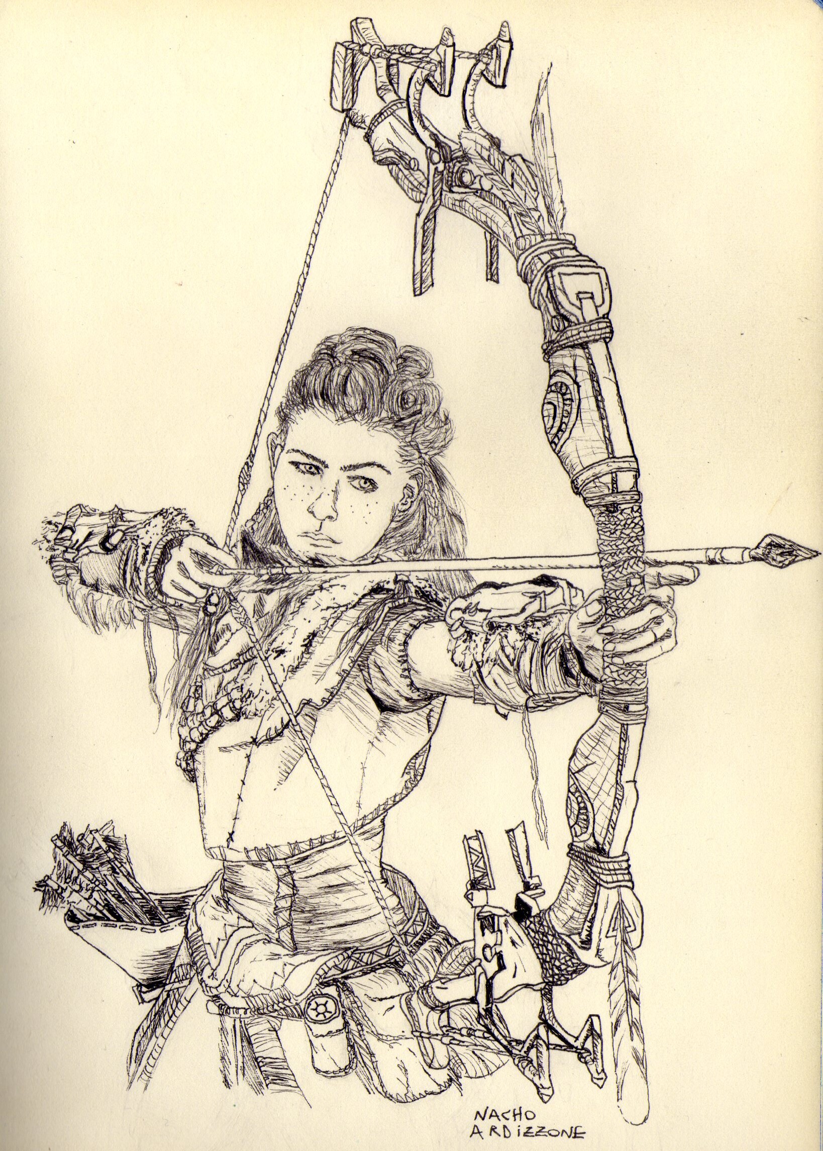 ArtStation - Aloy - Horizon Zero Dawn