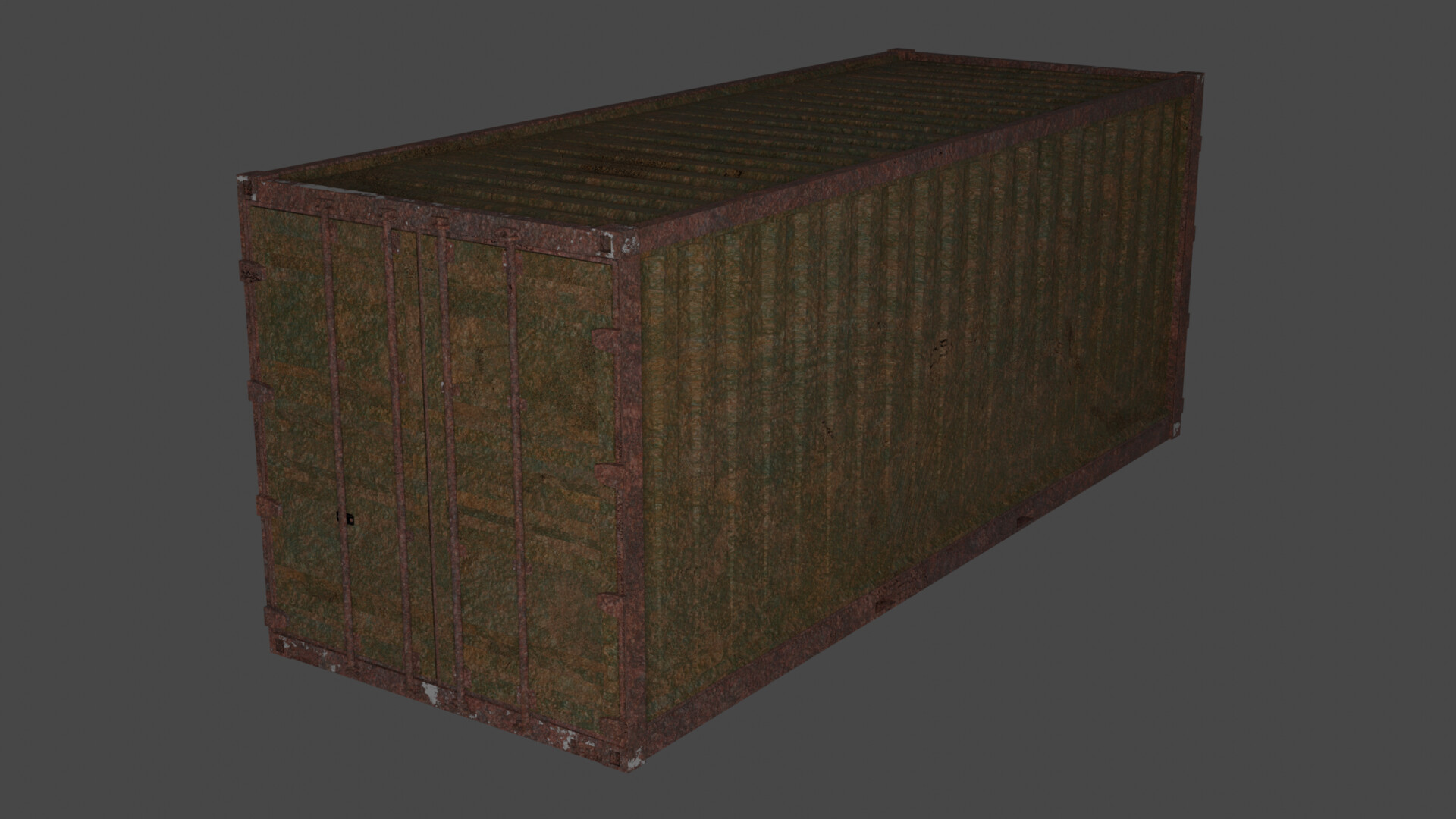ArtStation - Rusty old container
