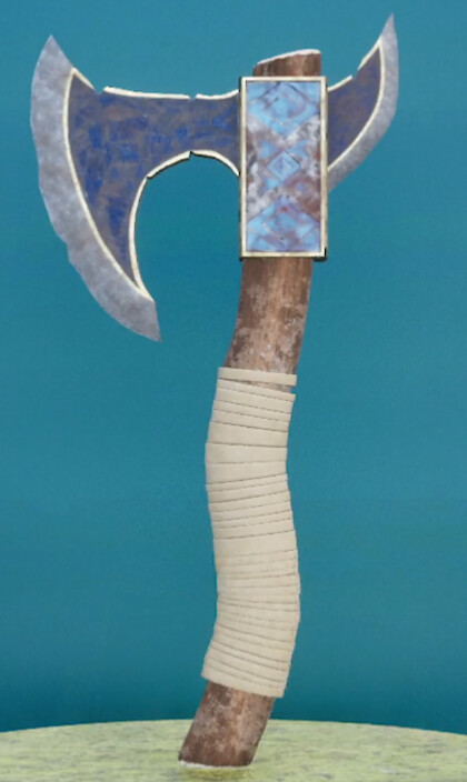 ArtStation - Rolk'than Axe Model (P2 Project)