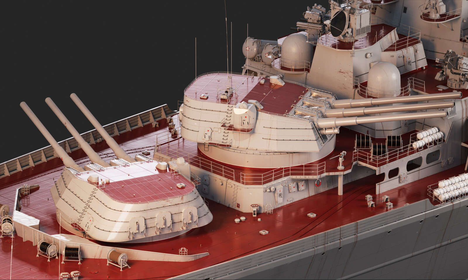 Jamison Cunningham - Marshal Zhukov Class Modern Battleship - Studio ...