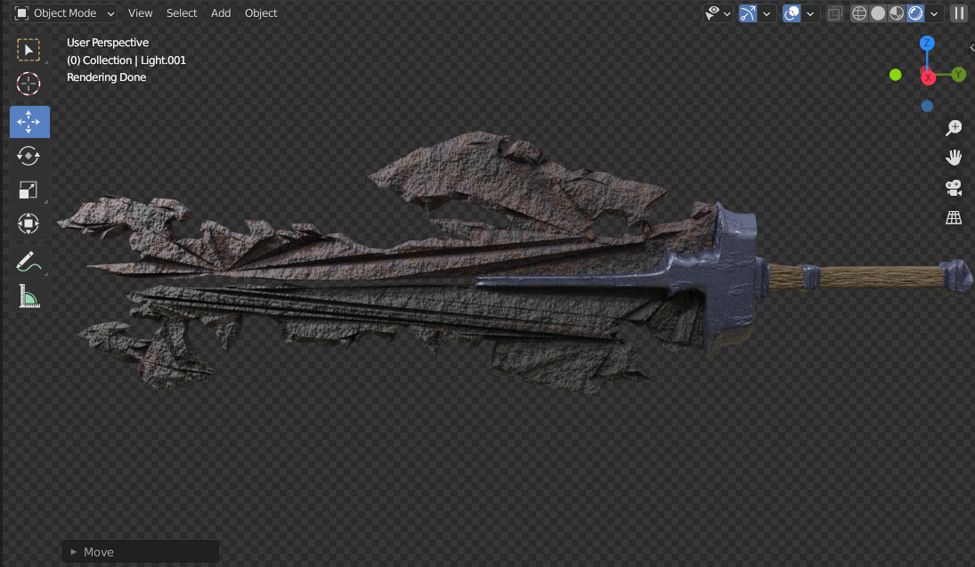 ArtStation - Molten Mountain Sword