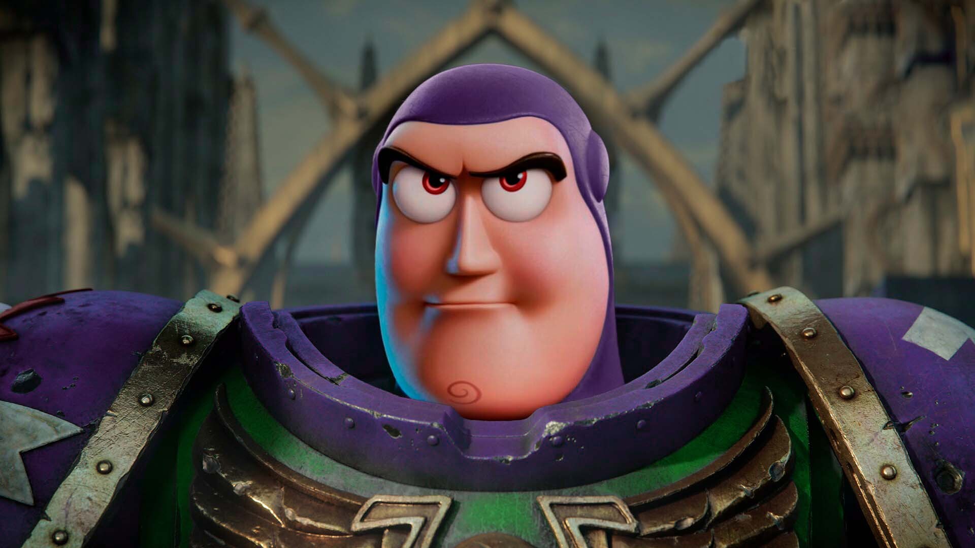 ArtStation - Buzz Lightyear - Warhammer Space Marine