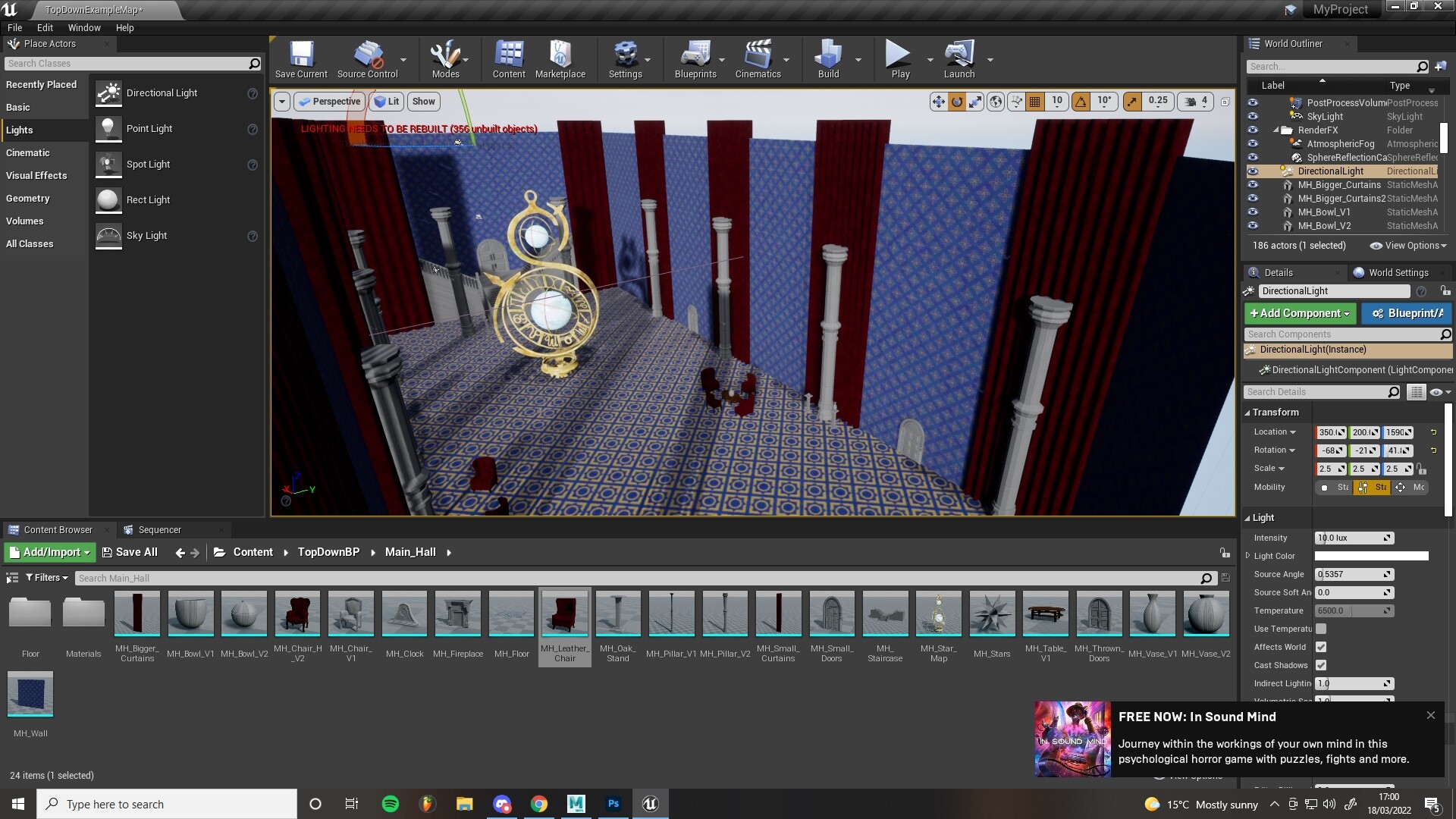 James Chapman - Main hall Concept