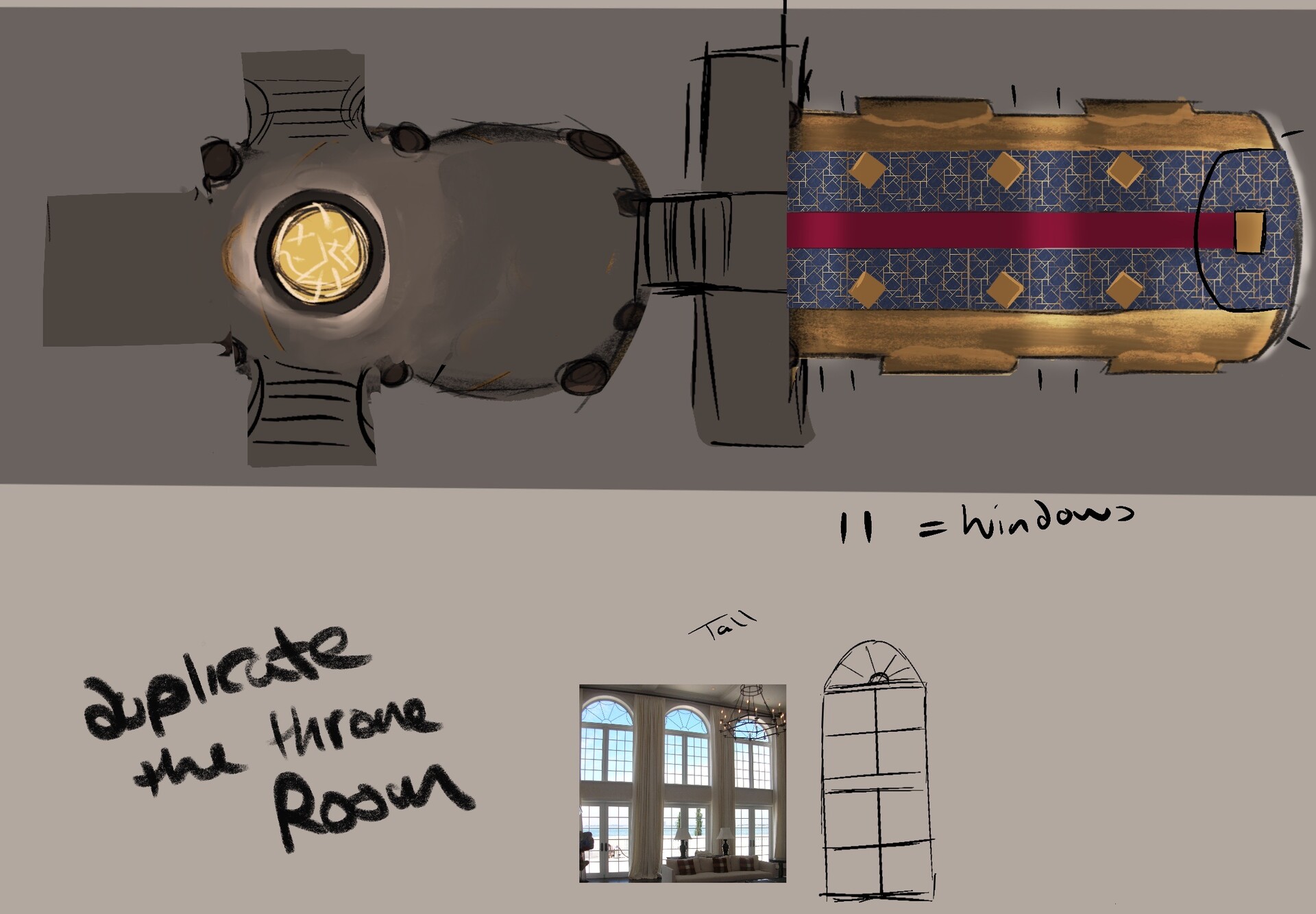 James Chapman - Main hall Concept