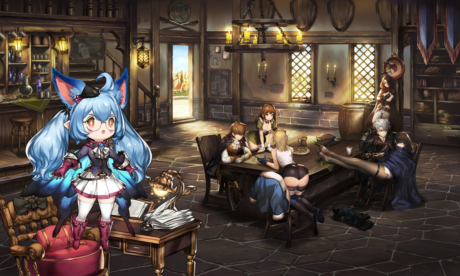 ArtStation - Guild lobby