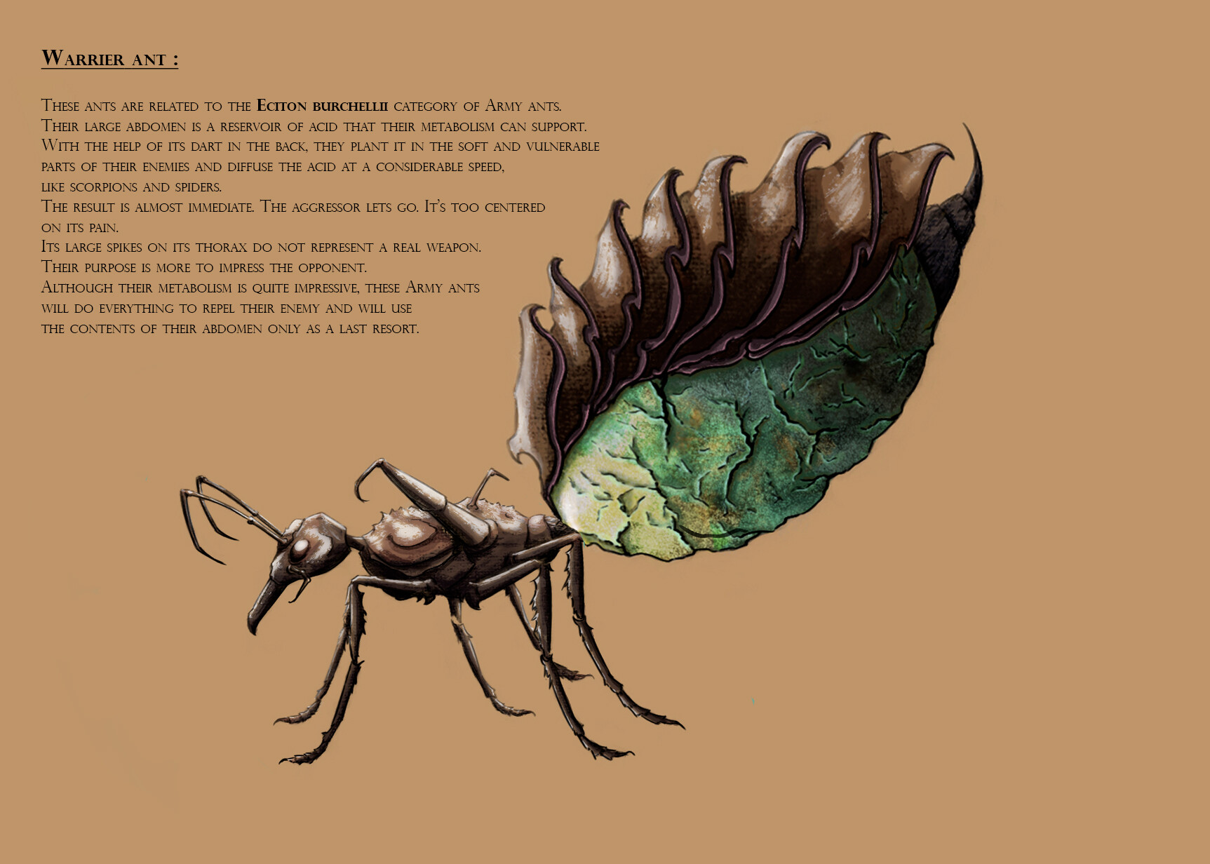 ArtStation - Soldier Ant