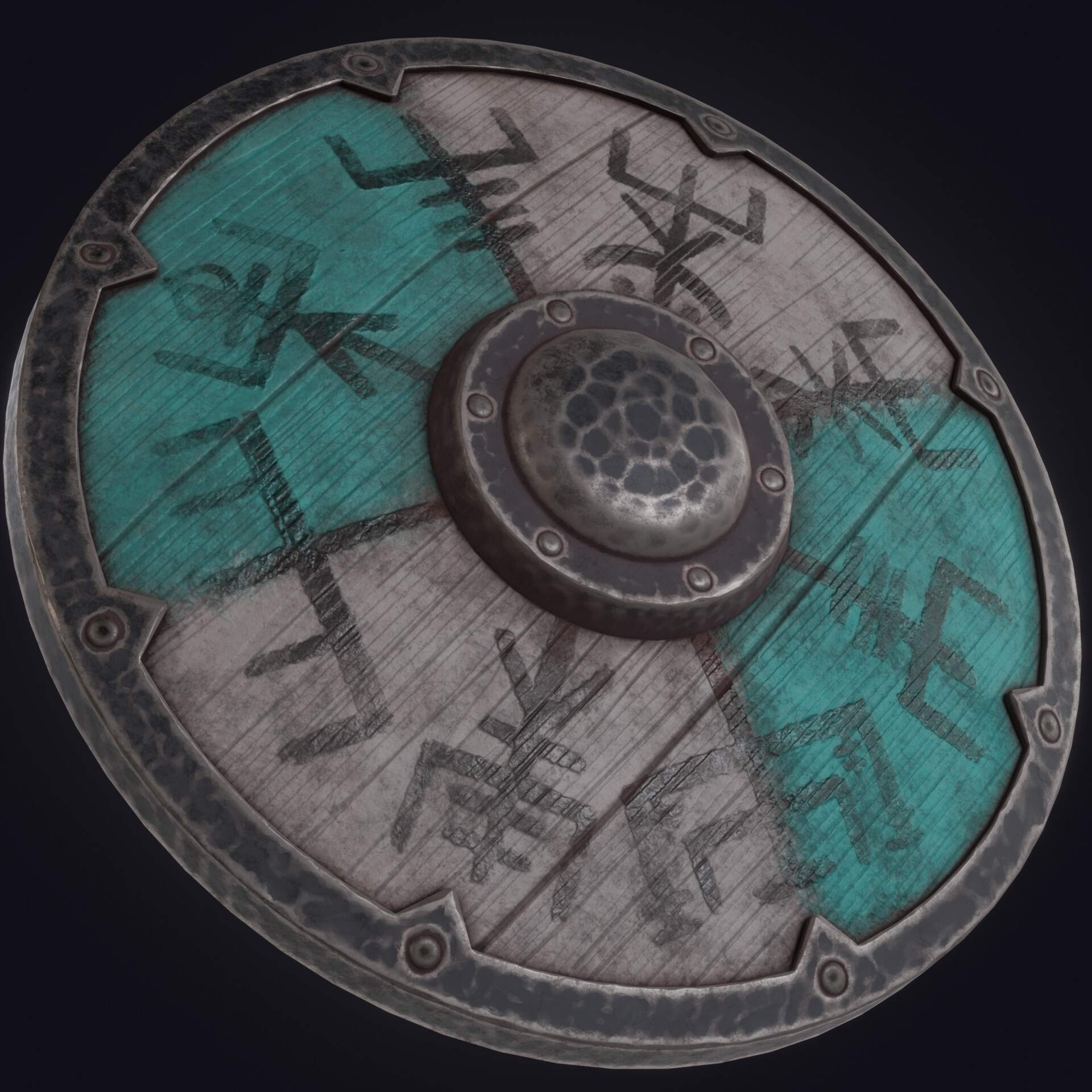 ArtStation - Game Ready Prop - Stylized Shield