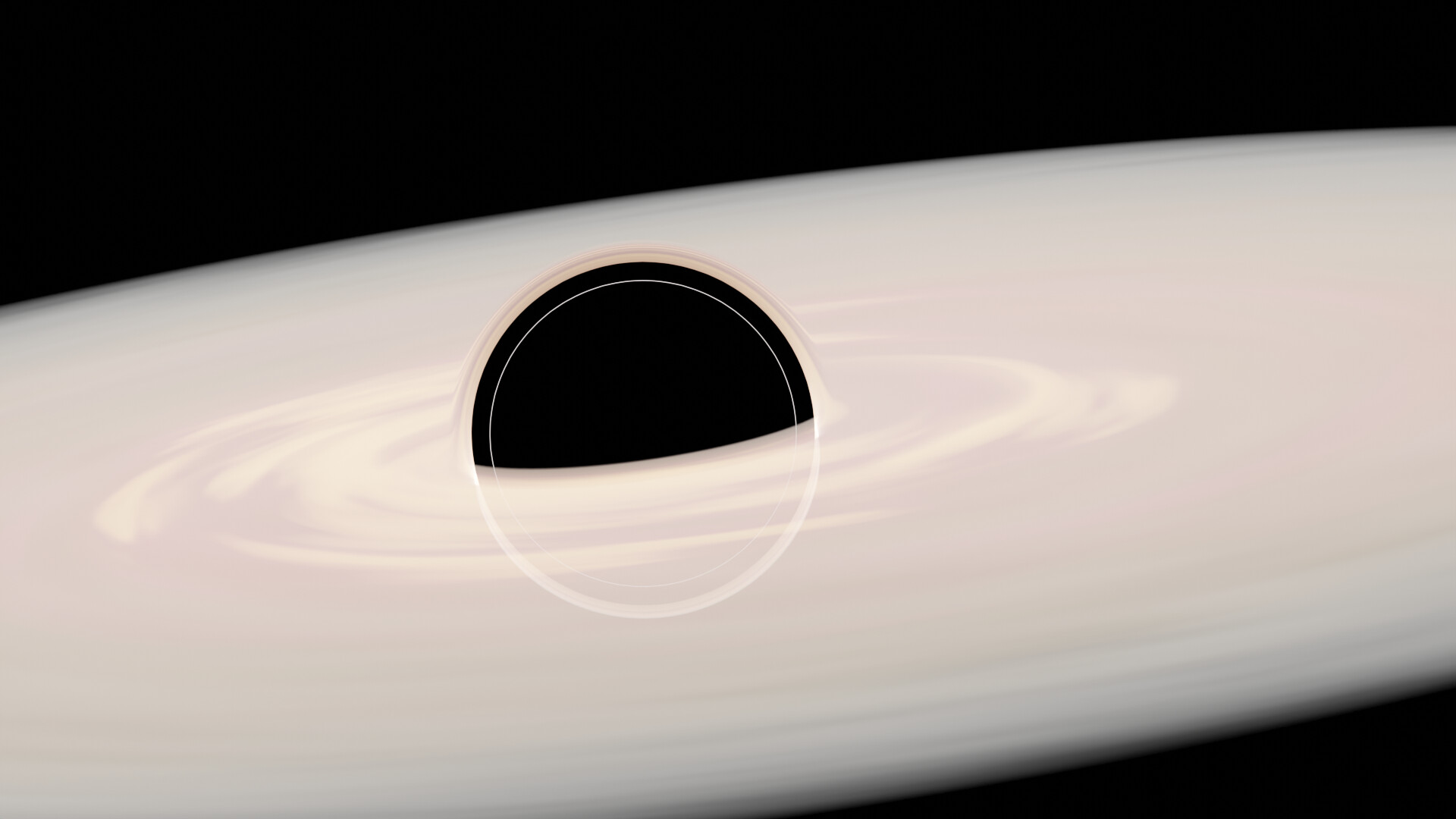 ArtStation - Black Hole render in blender