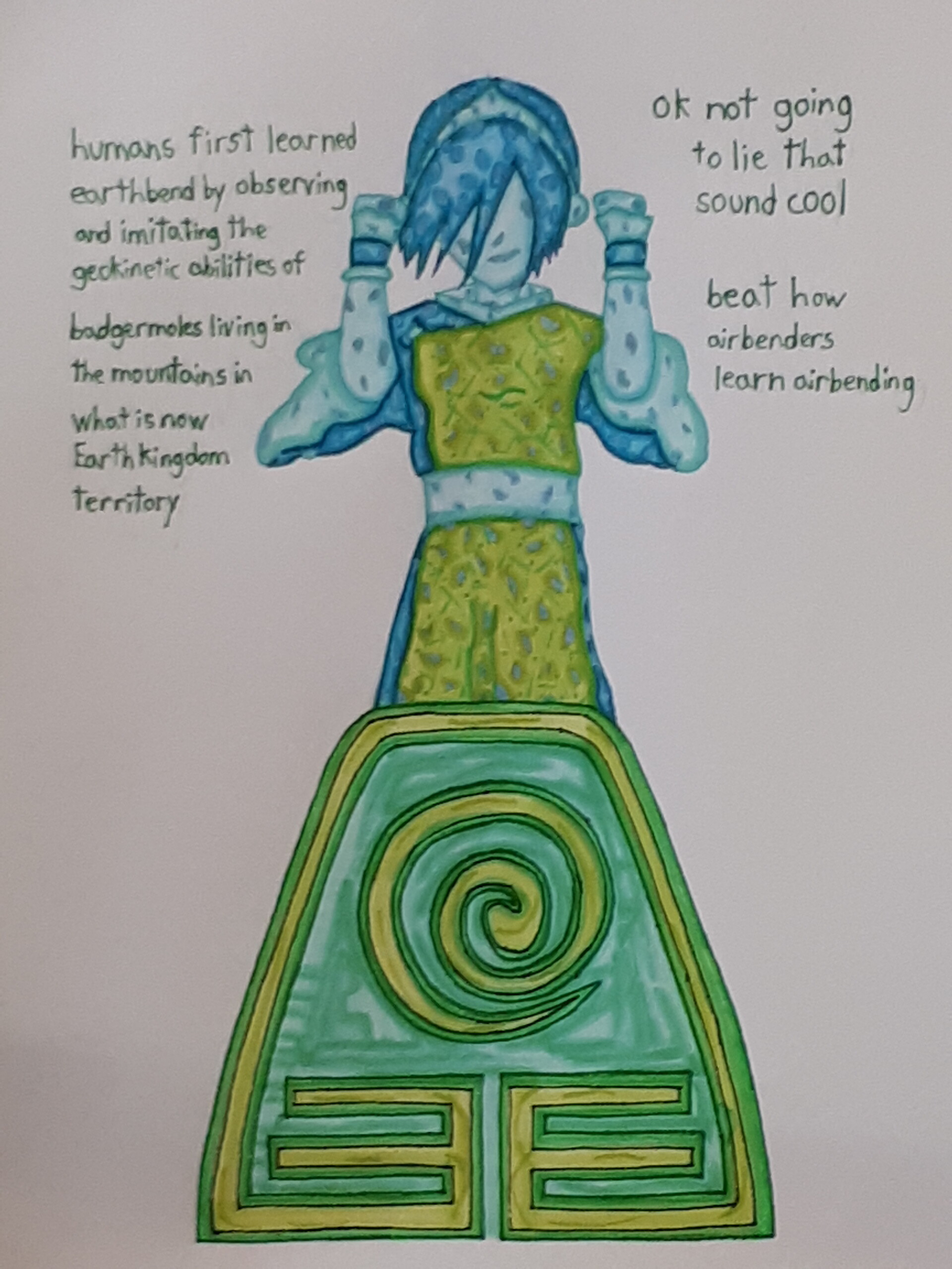 ArtStation - Earthbending design of toph