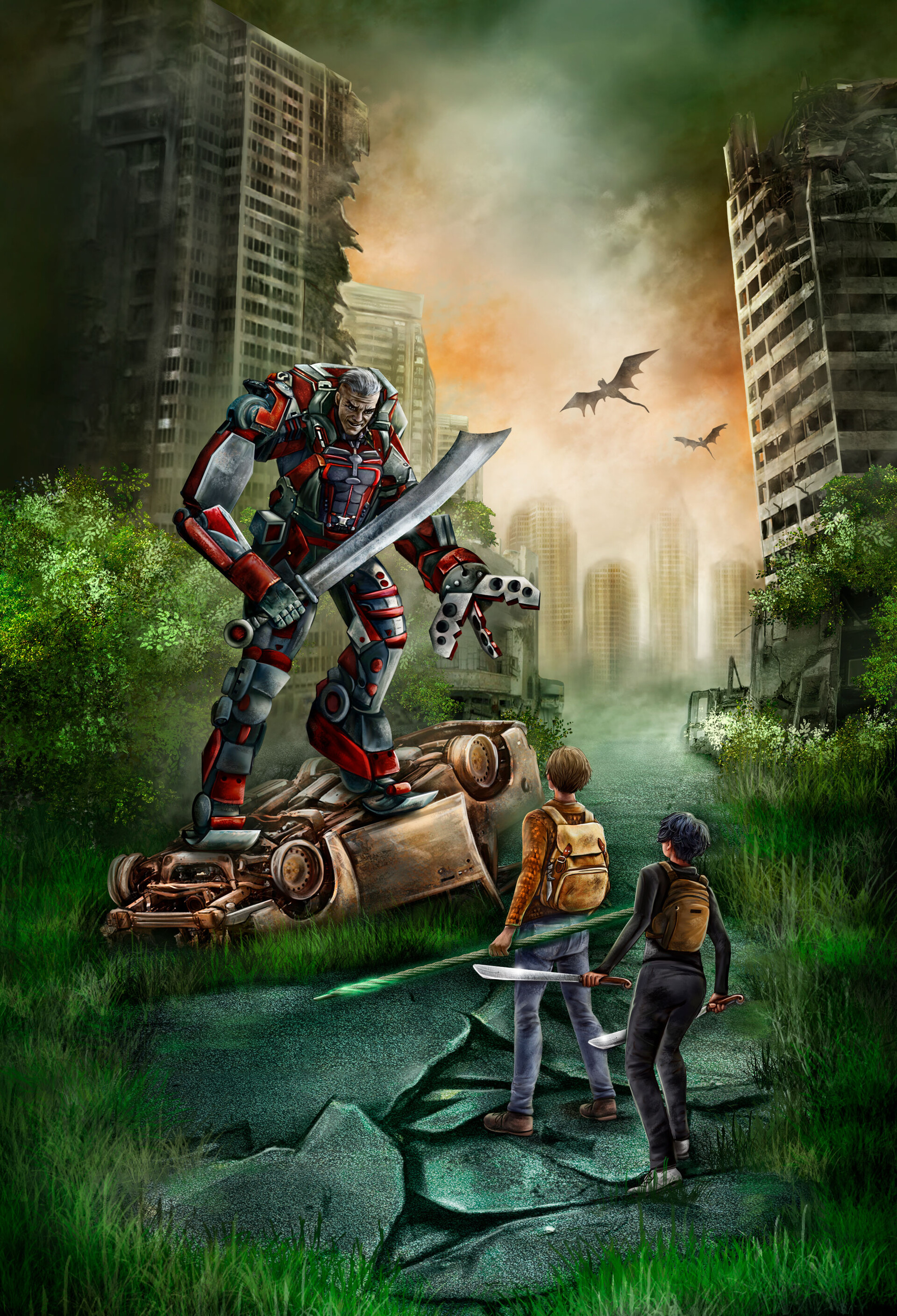 ArtStation - Post-apocalypse time