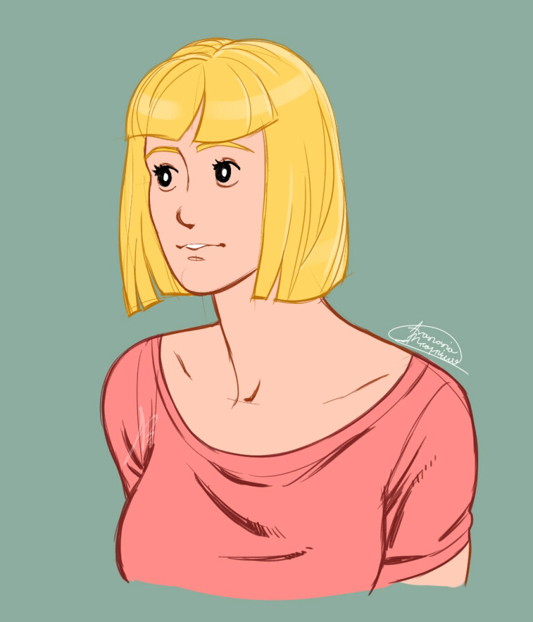 ArtStation - Life_Anette_Character Sketches