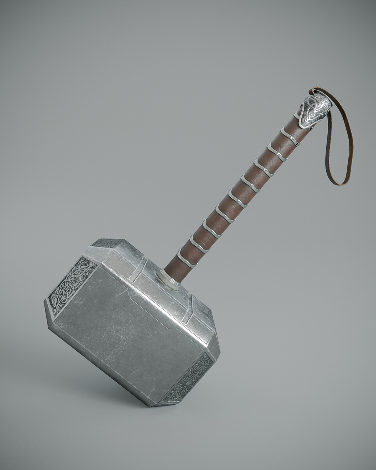 ArtStation - Thor hammer Mjolnir