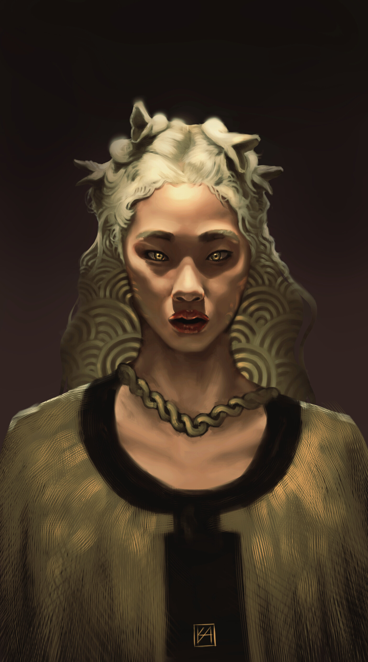 ArtStation - Medusa Portrait