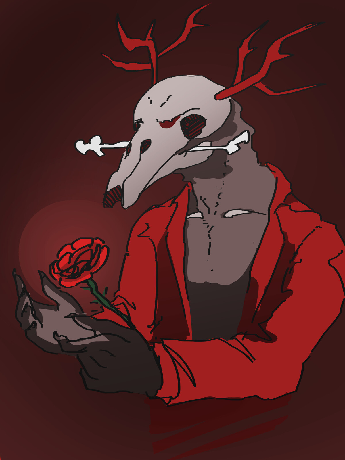 Leonam Von Borowsky - Dog Lich - Commission for Darling Demon Eclipse