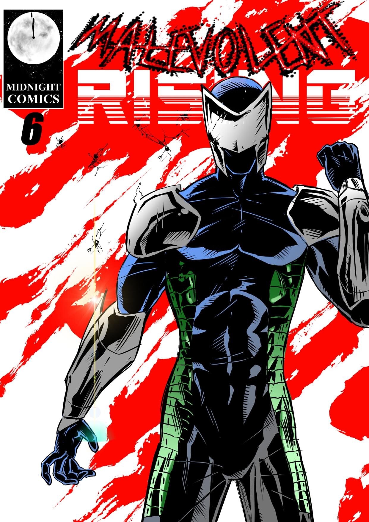 ArtStation - Cover for Malevolent Rising 6