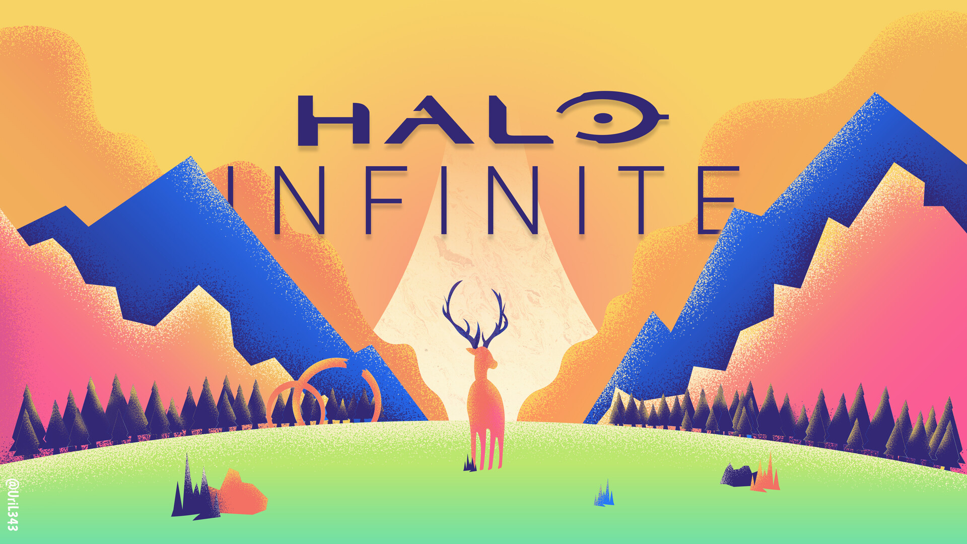 ArtStation - Halo Infinite Teaser Animation (Fan art)