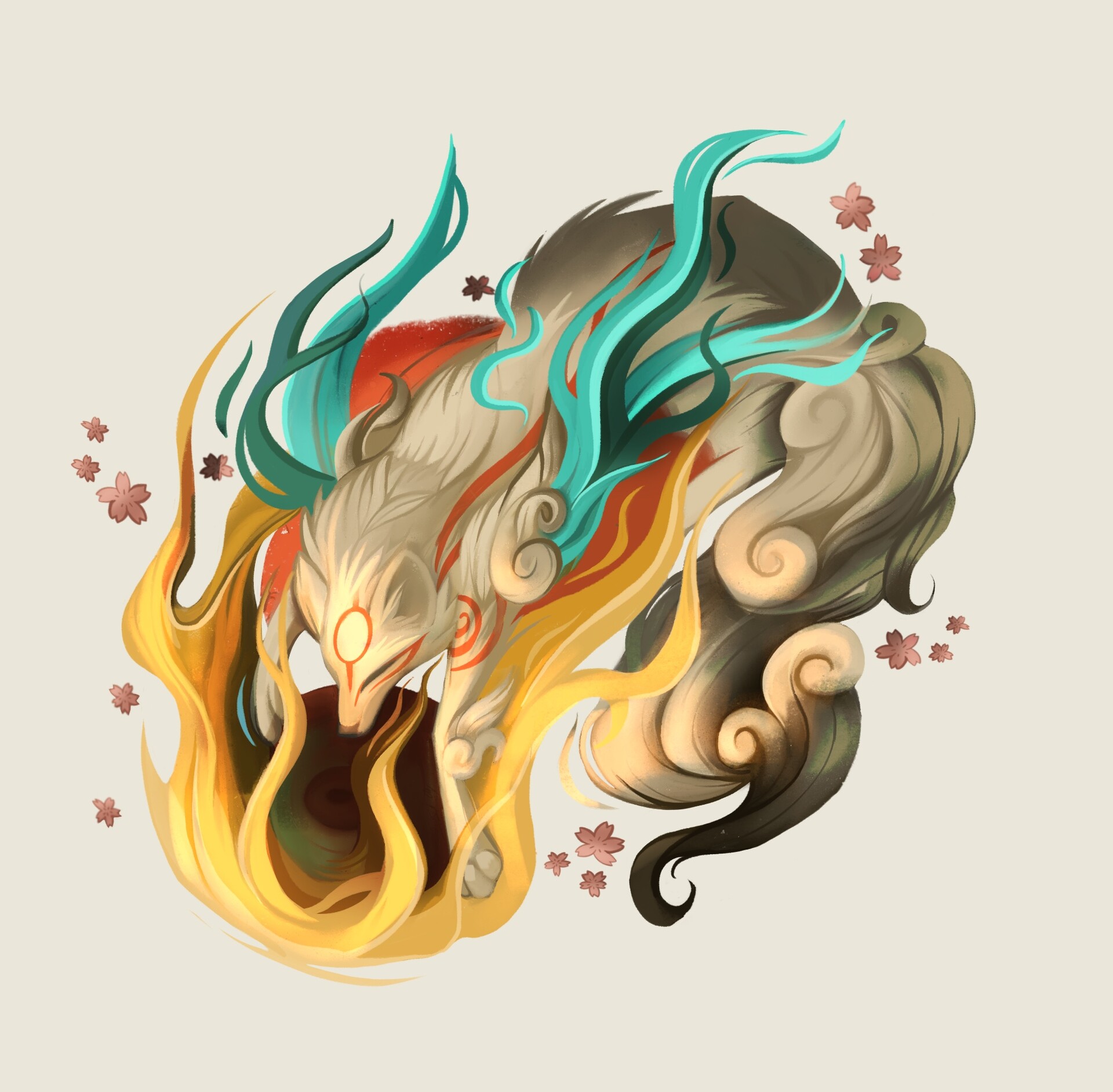 ArtStation - Okami fanart