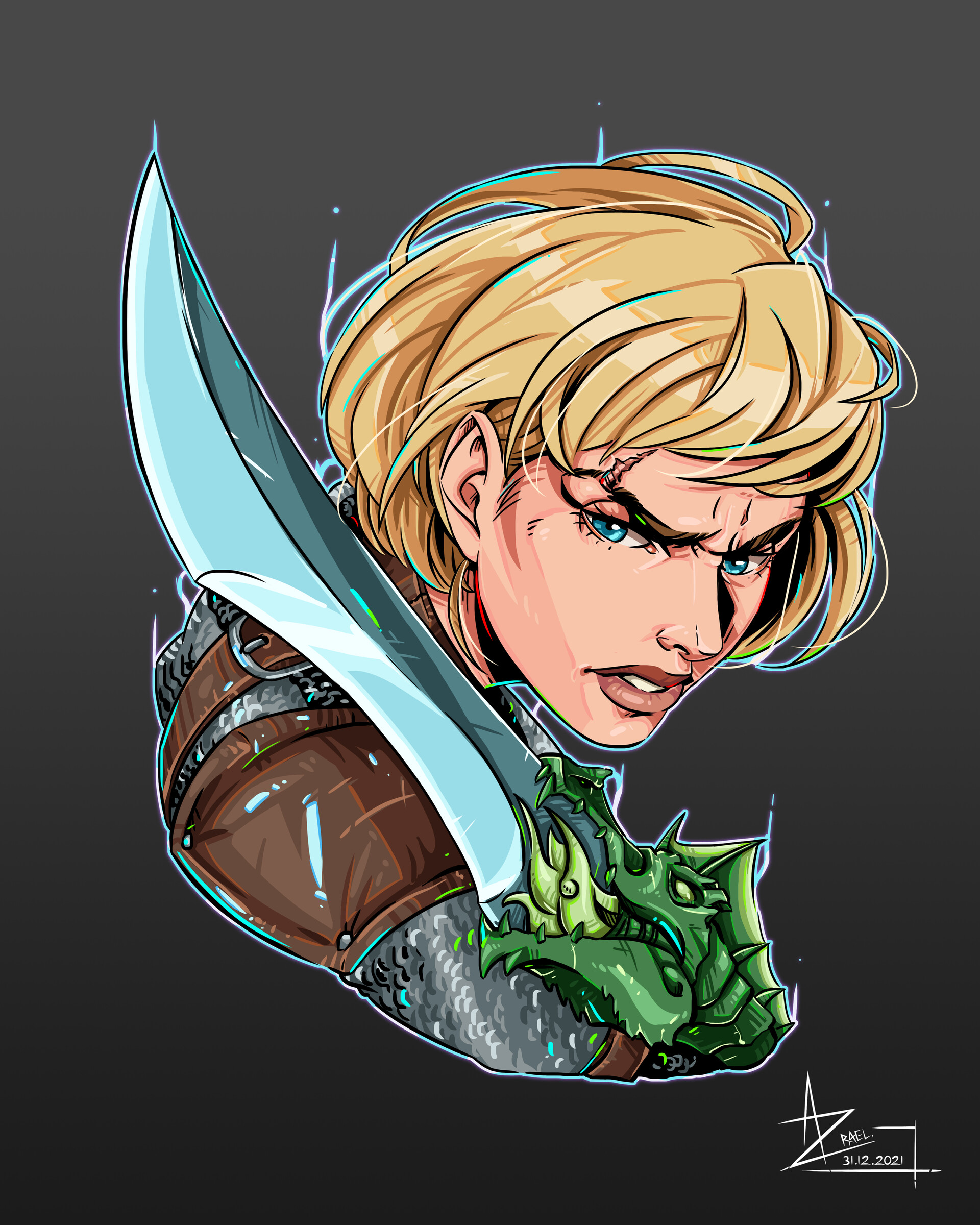 Azrael - The R, DND Party Commission