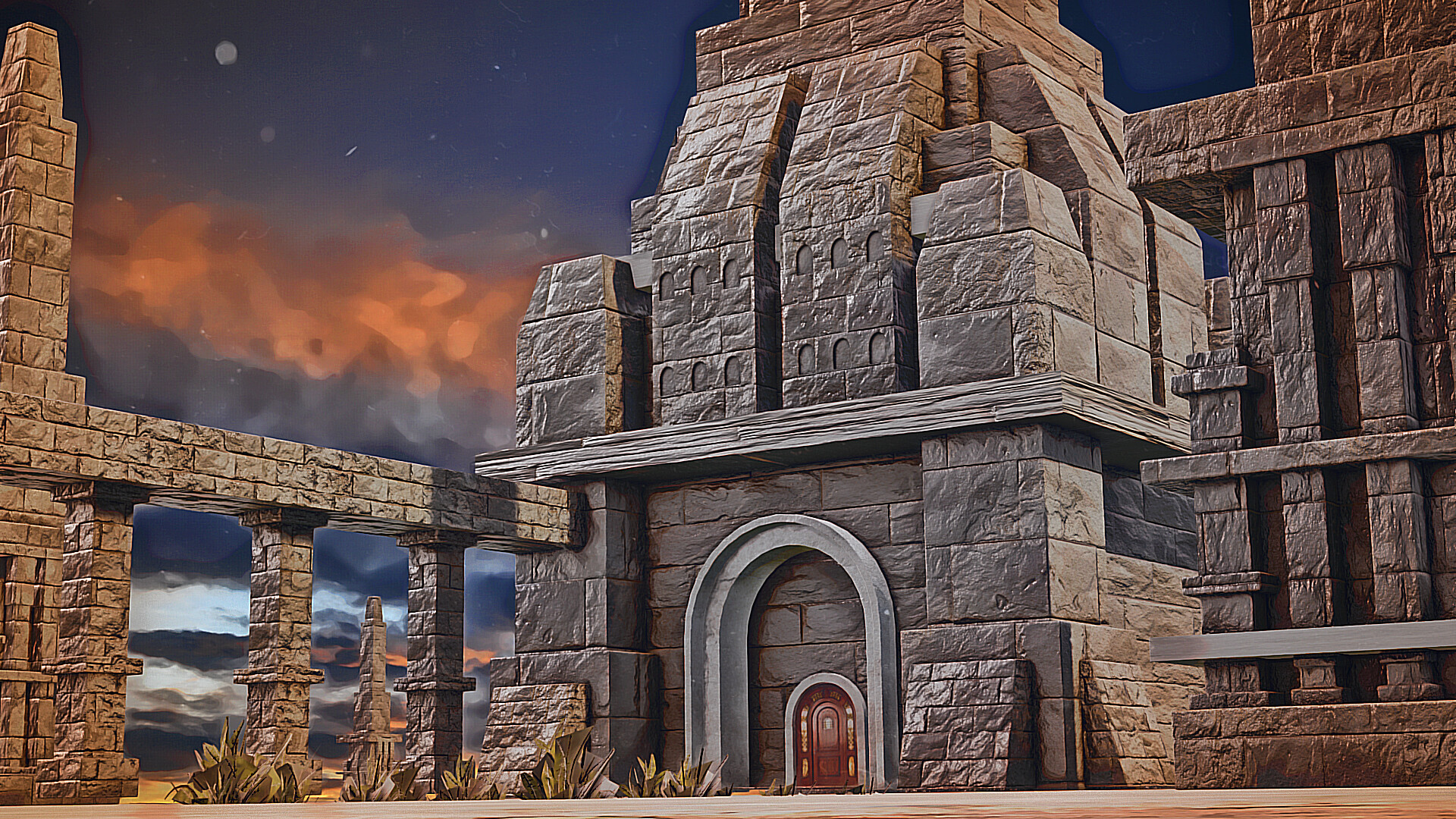 ArtStation - Ancient temple