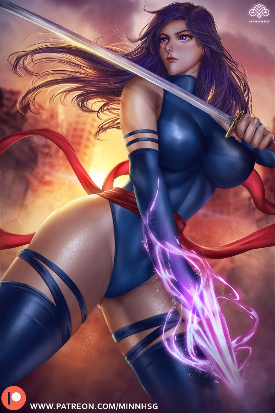 ArtStation - Psylocke