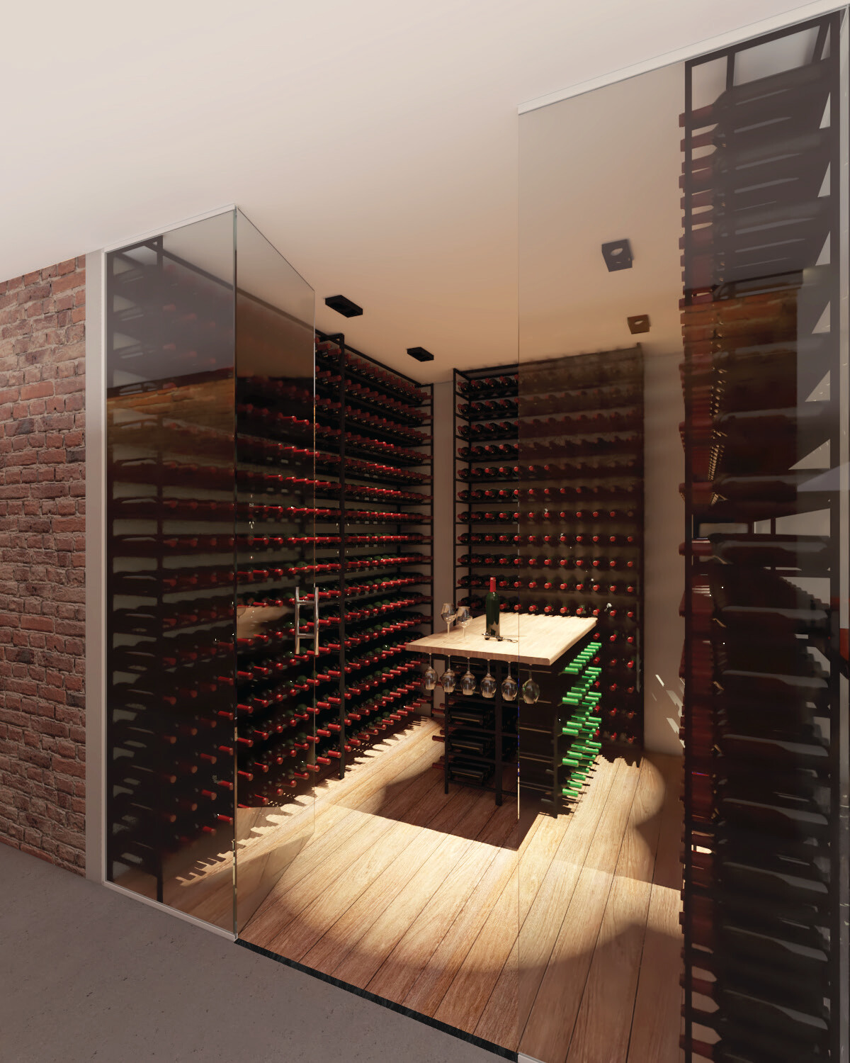 ArtStation - WINE CELLAR ARCHITECTURE PROJECT