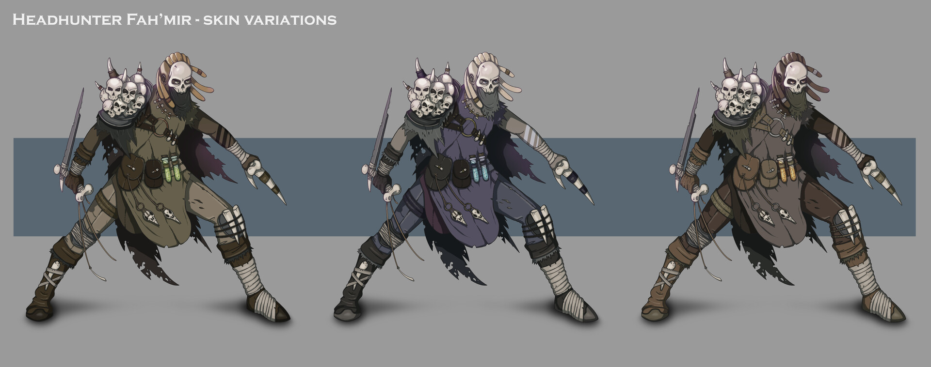 ArtStation - Headhunter Fah'mir concept