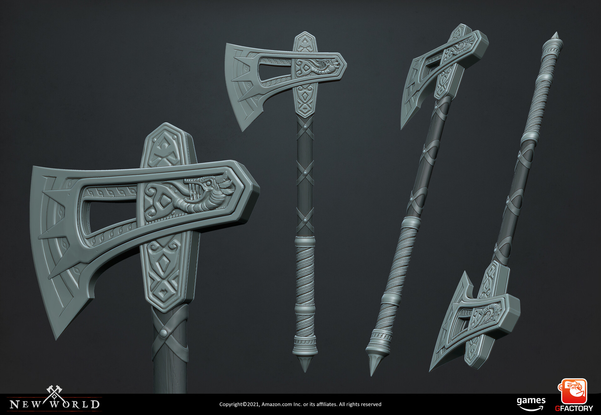 GFactory - New World - weapons