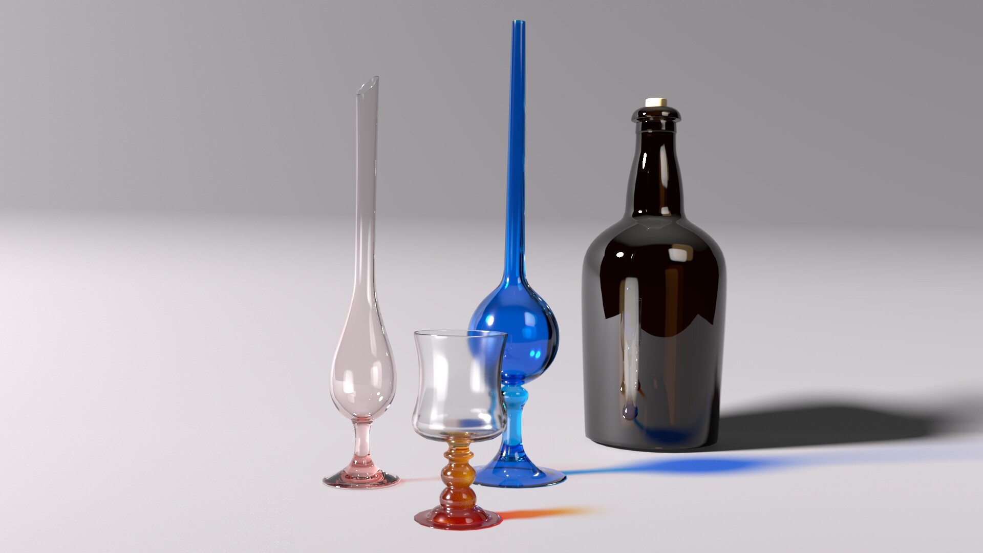 ArtStation - Glass Props Models