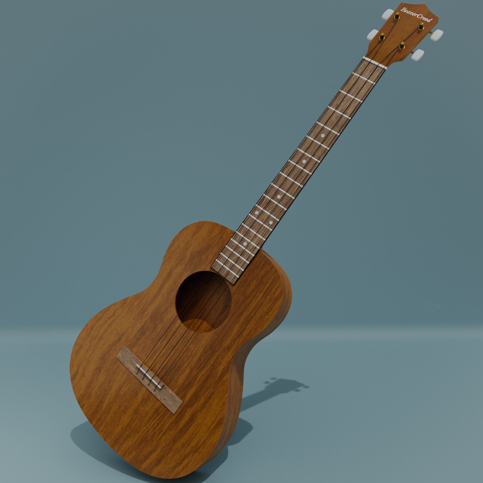 ArtStation - An Ukulele Model