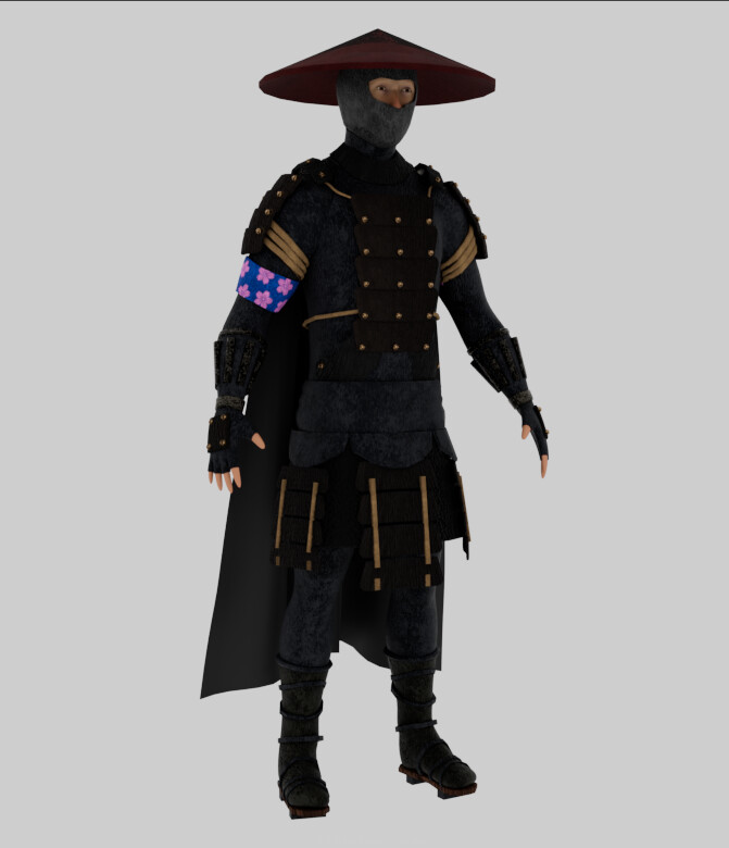 ArtStation - Samurai character