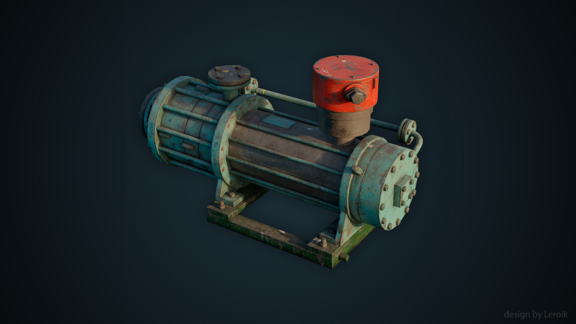 ArtStation - Industrial pump