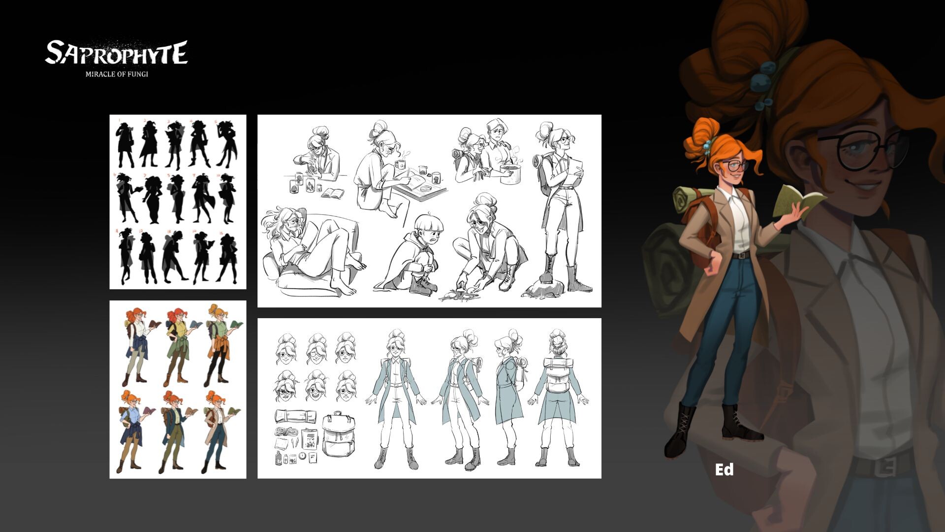 THAIKAN - [Art Thesis] Concept Art for Animation "Saprophyte ...