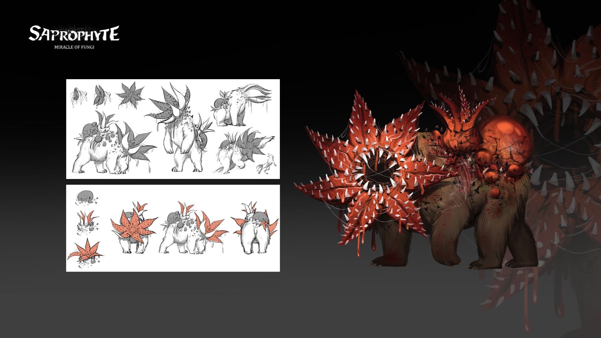 THAIKAN - [Art Thesis] Concept Art for Animation "Saprophyte ...