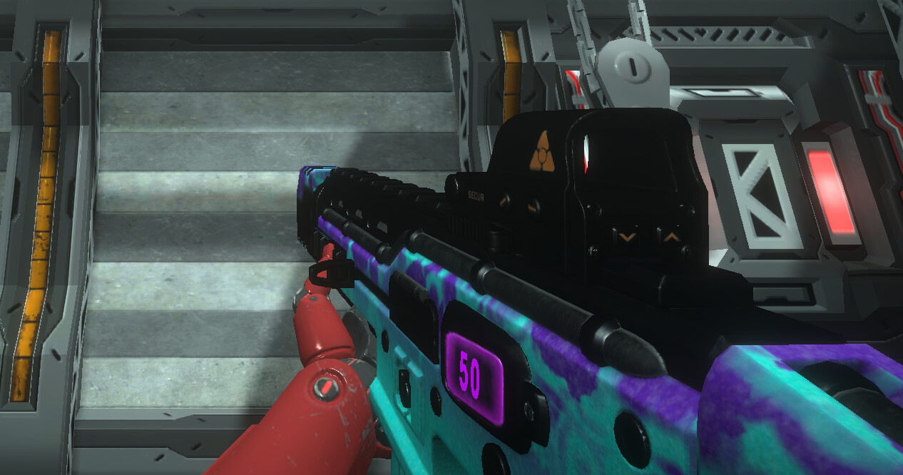 ArtStation - Ammo counter shader