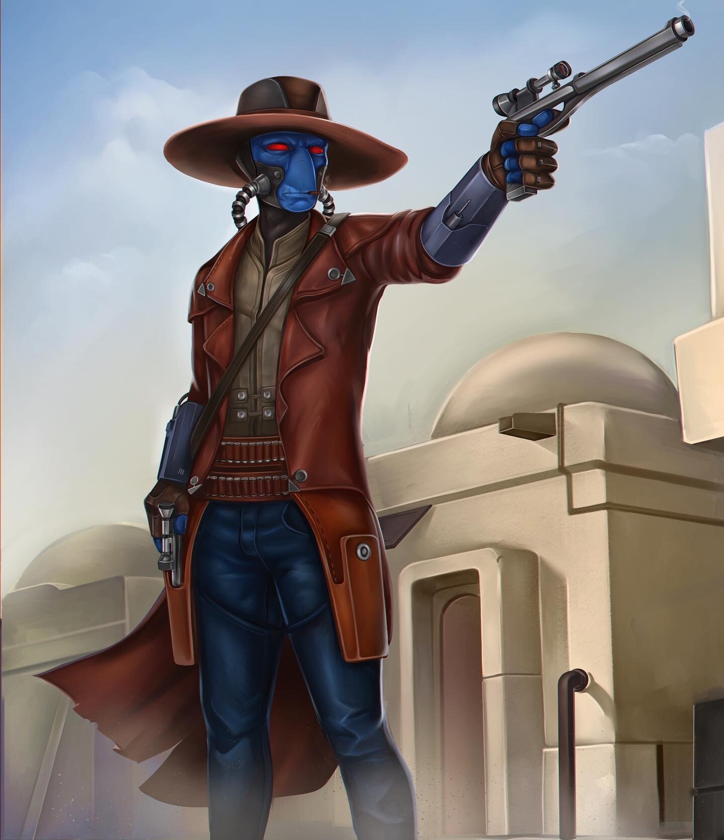 ArtStation - Cad Bane Fan Art