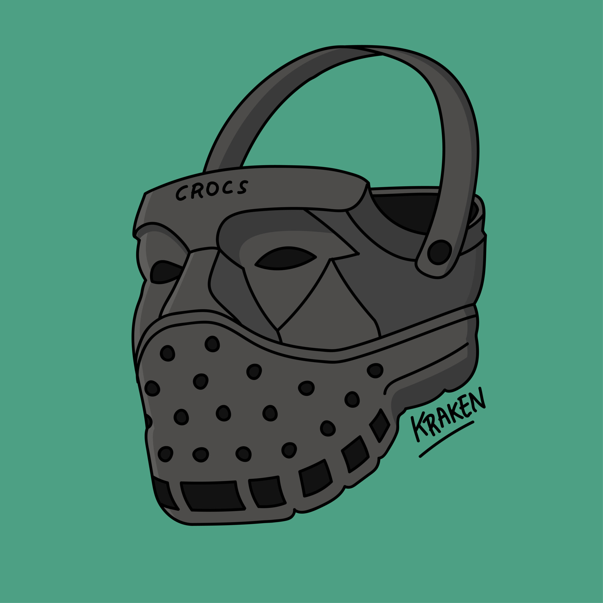 ArtStation - Crocs Head