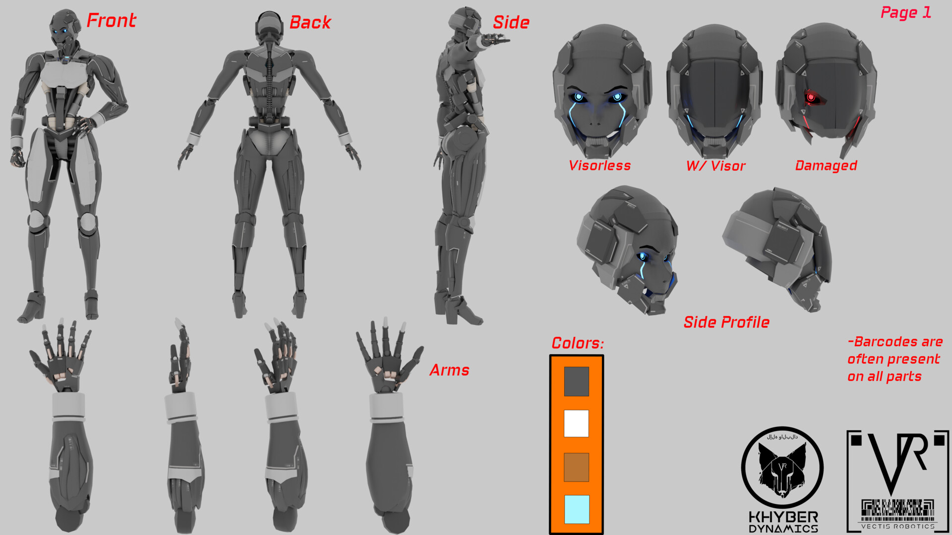 ArtStation - Cain Reference Sheet