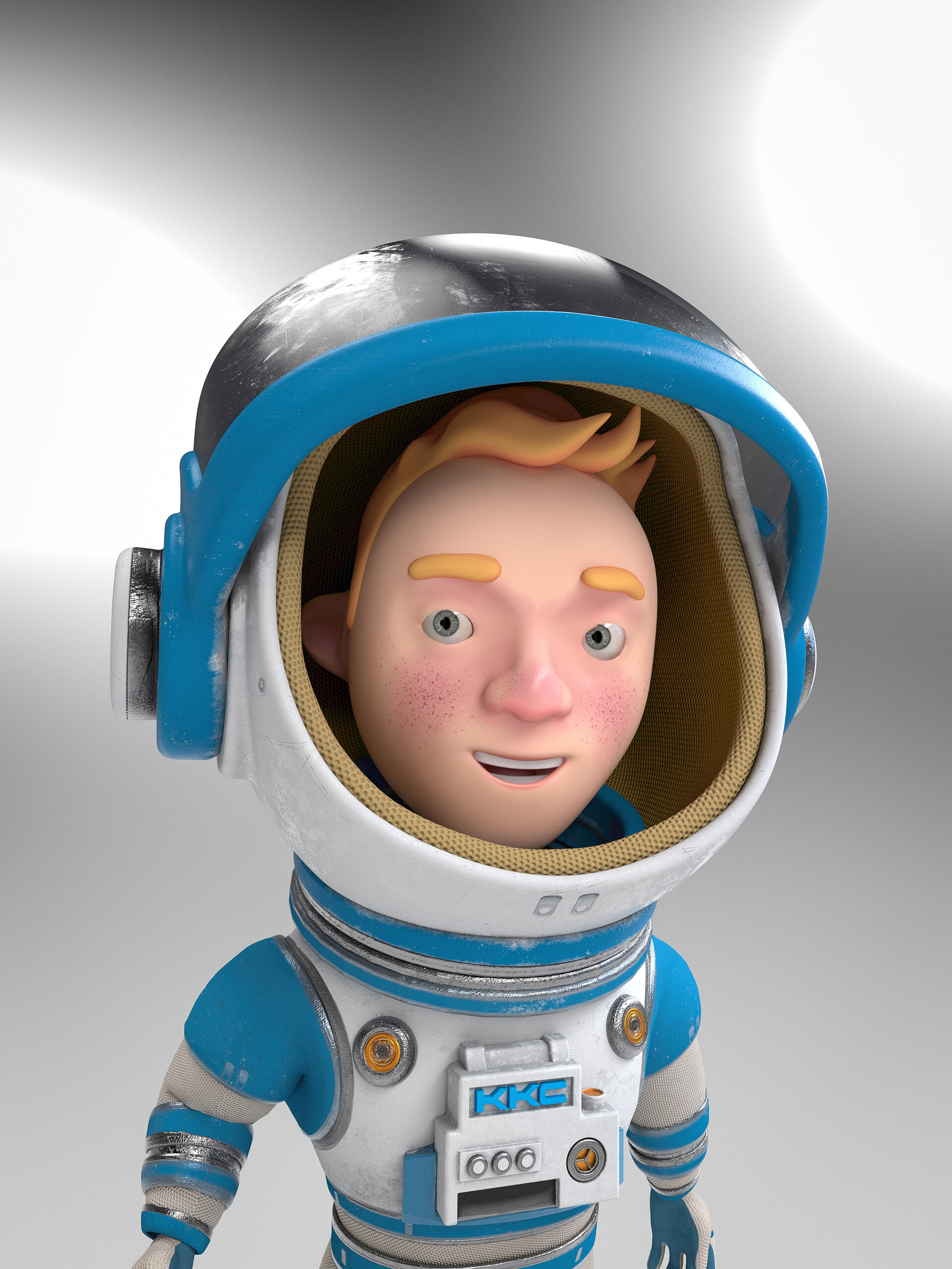 ArtStation - СCS cosmonaut - 3d character