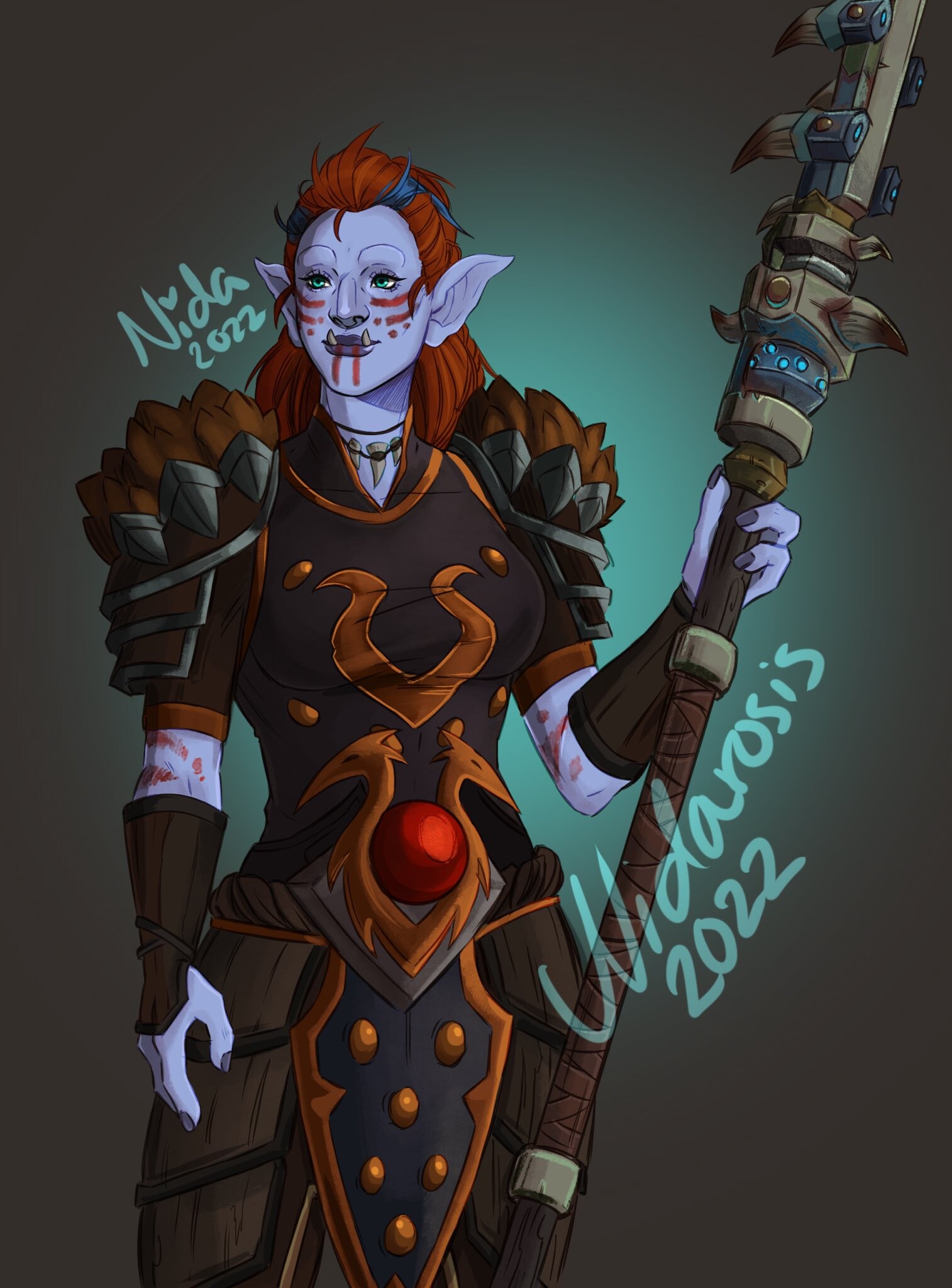 ArtStation - Darkspear troll commission