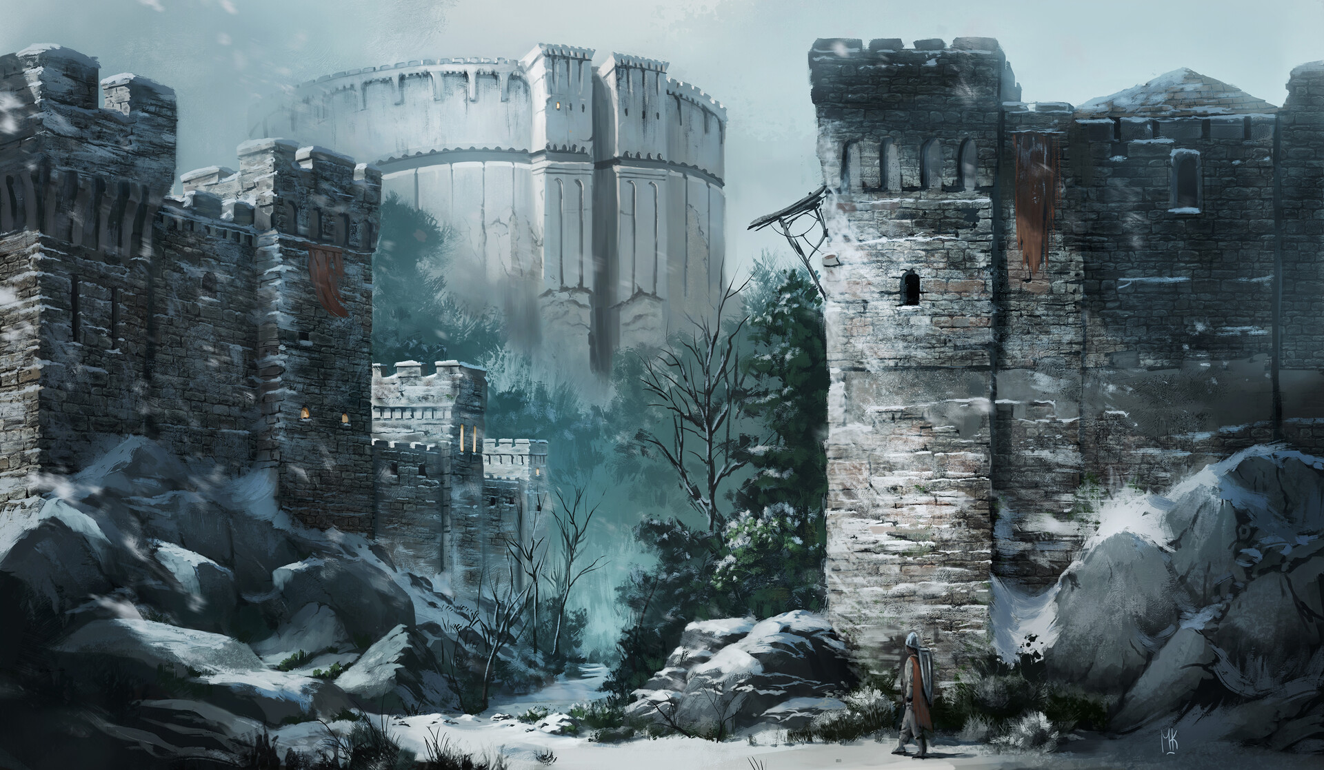 ArtStation - Castle Walls