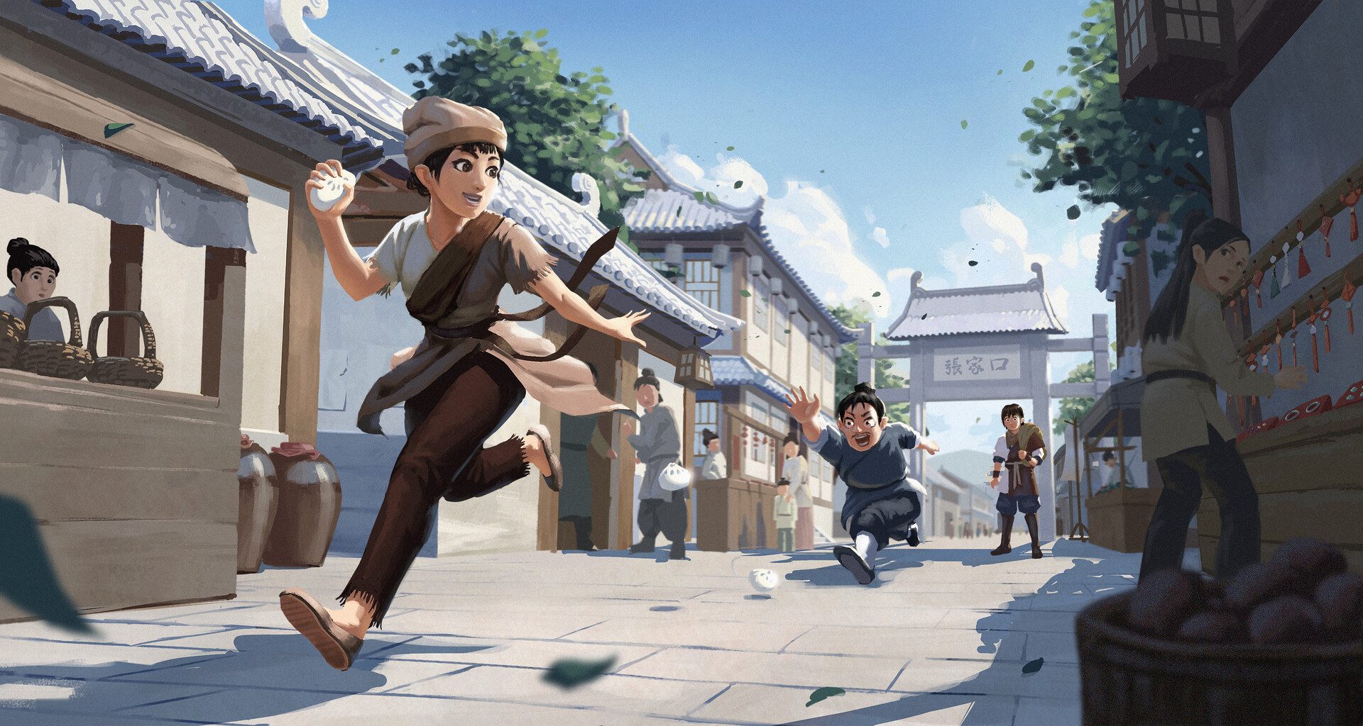 ArtStation - The Legend of the Condor Heroes 射鵰英雄傳