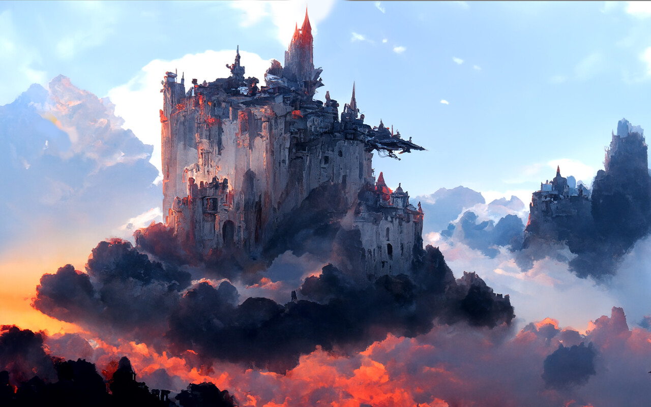 ArtStation - Castle in the Sky